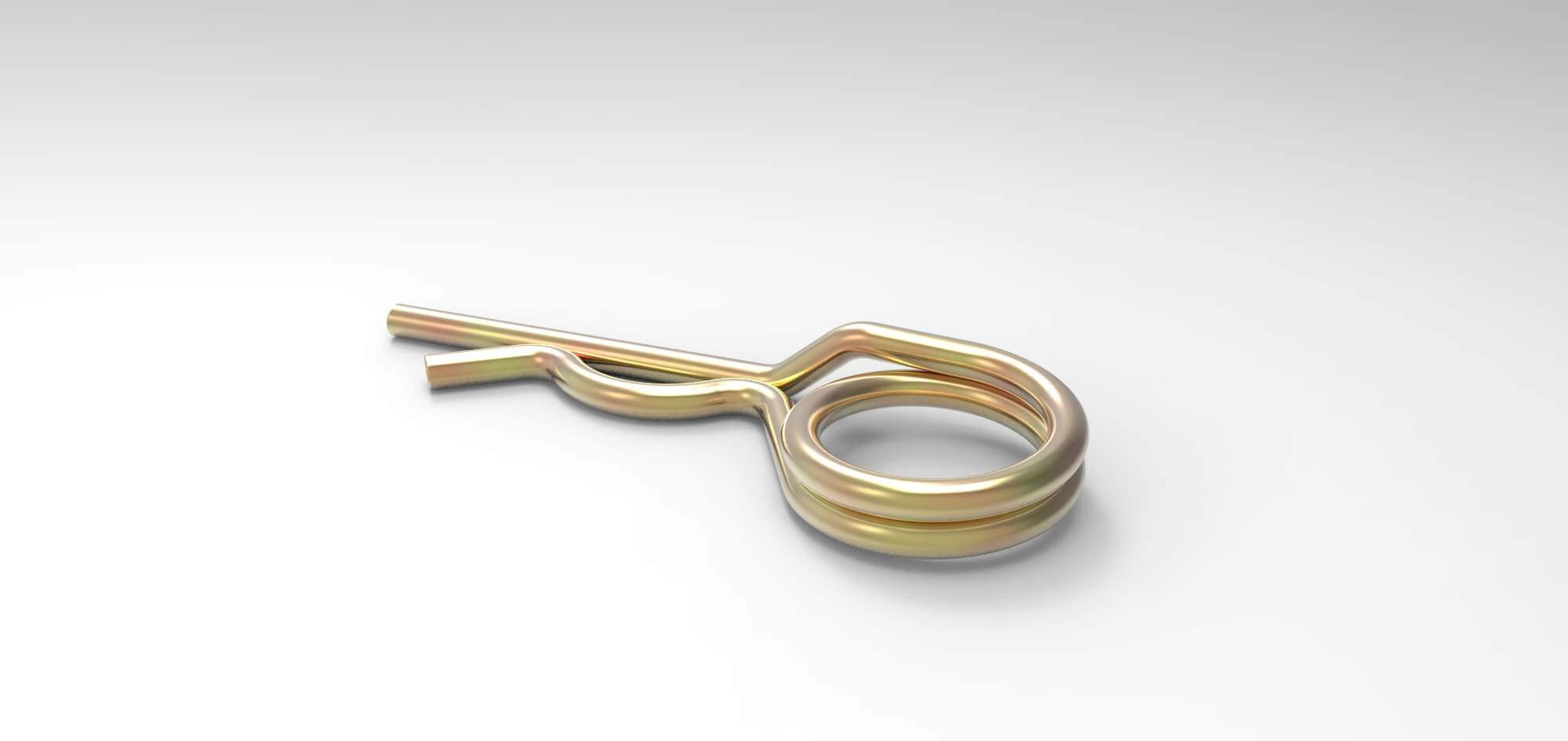 Bolt Spring Cotter - Free 3D Model by TechItemsRock