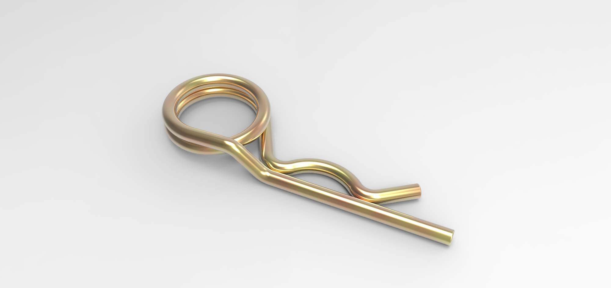 Bolt Spring Cotter - Free 3D Model by TechItemsRock