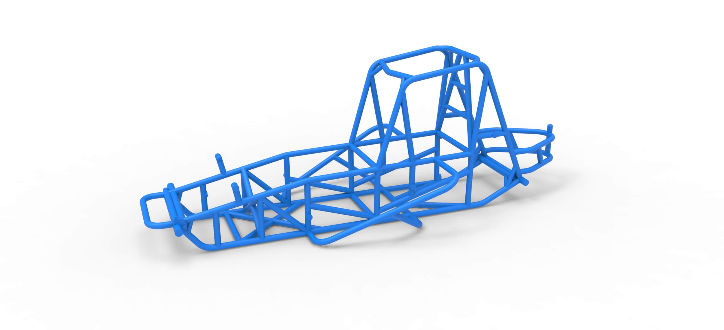 Sprint Car Frame 1:25 - 3D Model by TechItemsRock