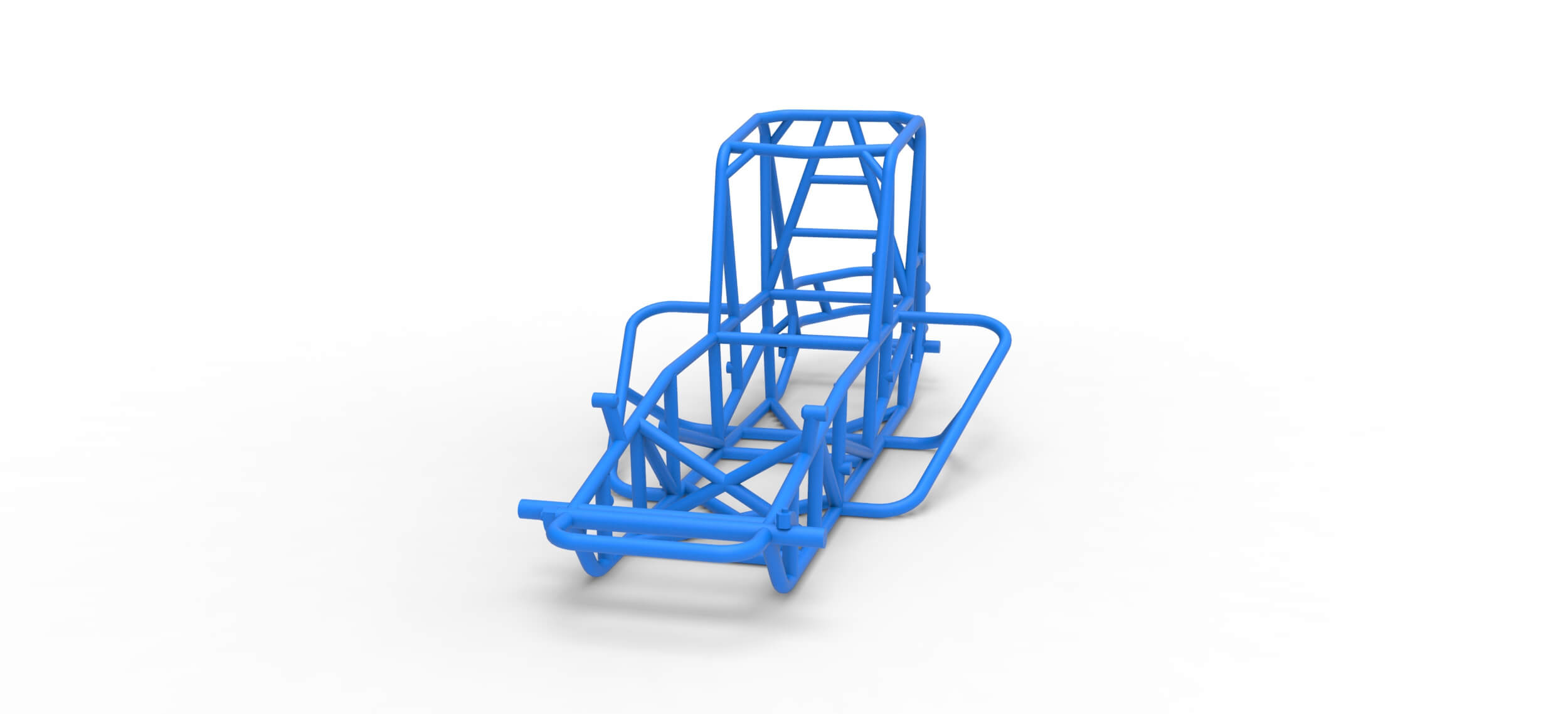 Sprint Car Frame 1:25 - 3D Model by TechItemsRock