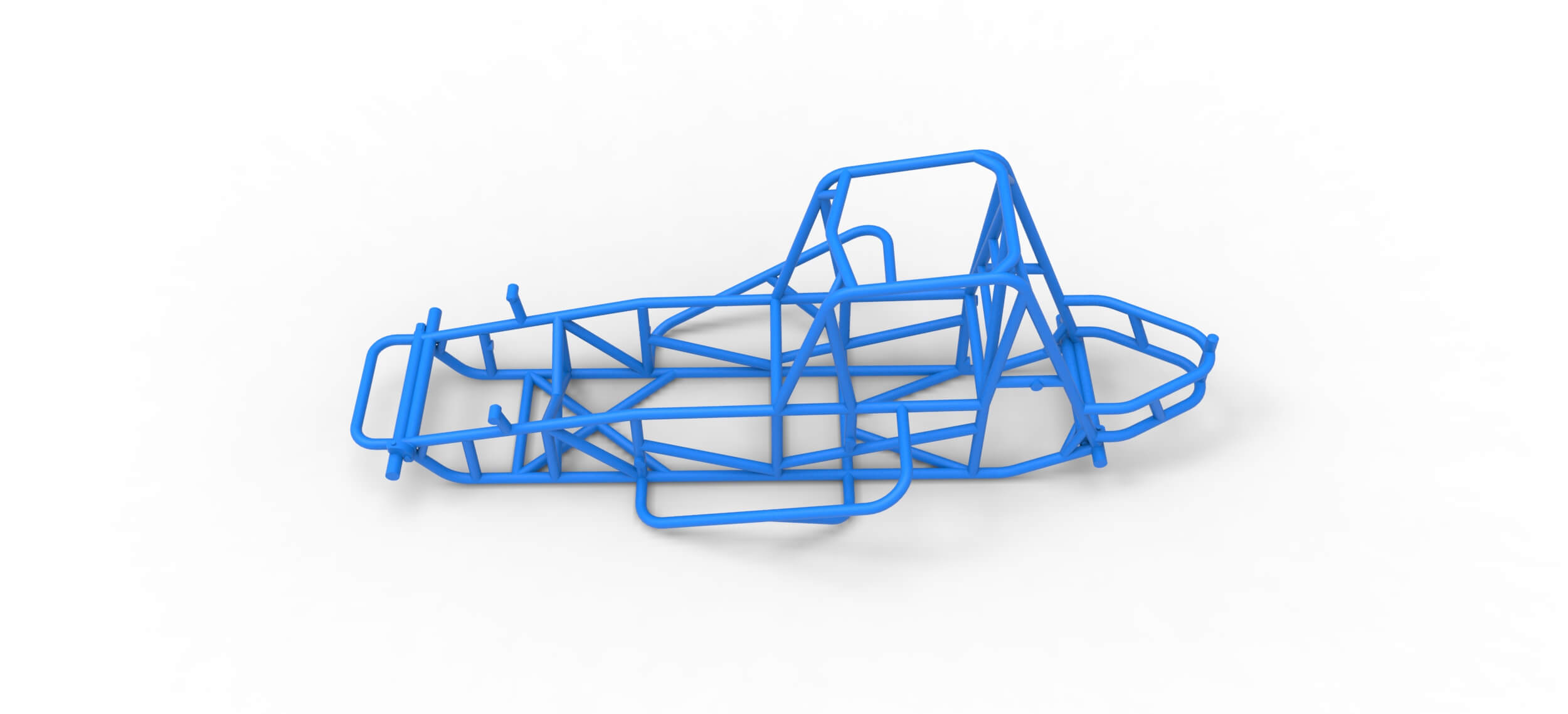 Sprint Car Frame 1:25 - 3D Model by TechItemsRock