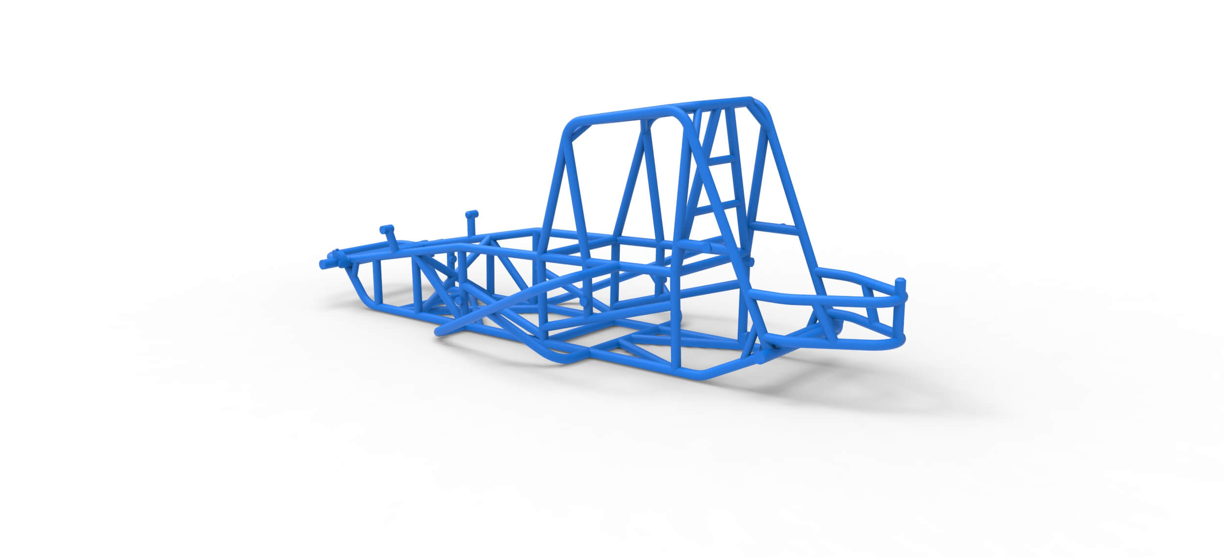 Sprint Car Frame 1:25 - 3D Model by TechItemsRock