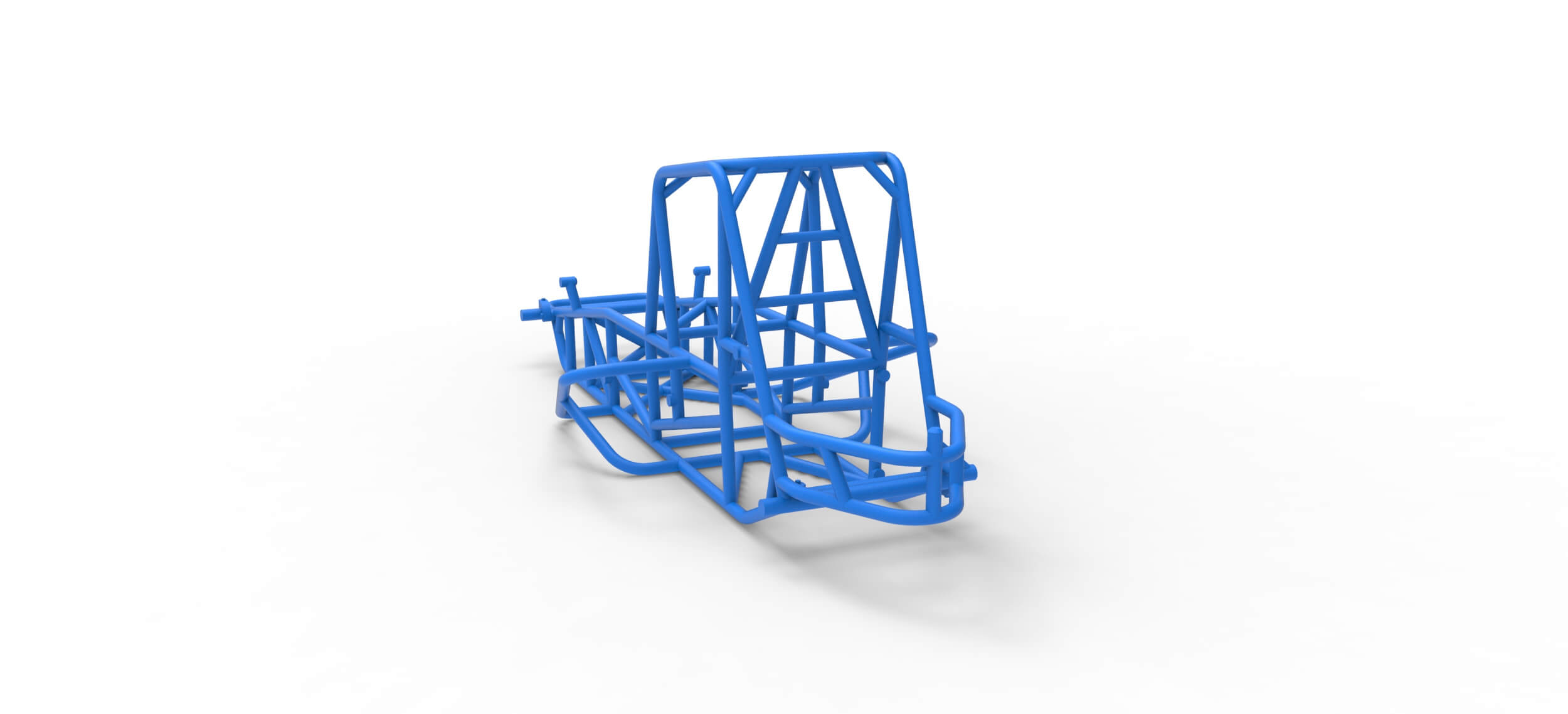 Sprint Car Frame 1:25 - 3D Model by TechItemsRock