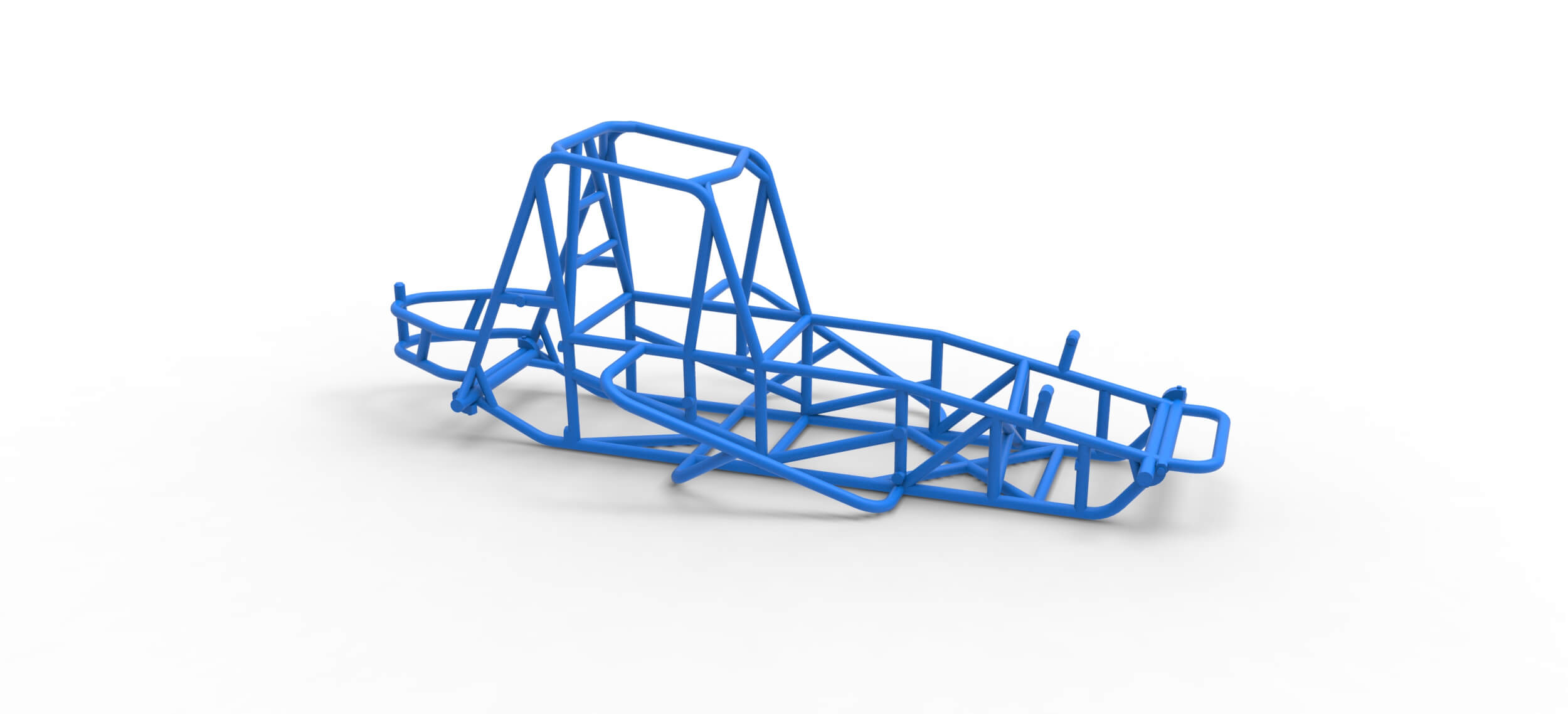 Sprint Car Frame 1:25 - 3D Model by TechItemsRock
