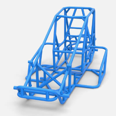 Sprint Car Frame 1:25 - 3D Model by TechItemsRock