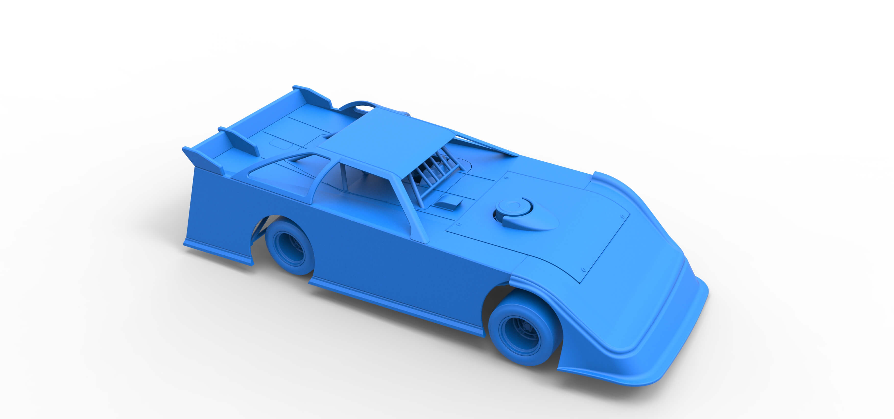 Super Dirt Late Model for Pavement Scale 1:25 by TechItemsRock