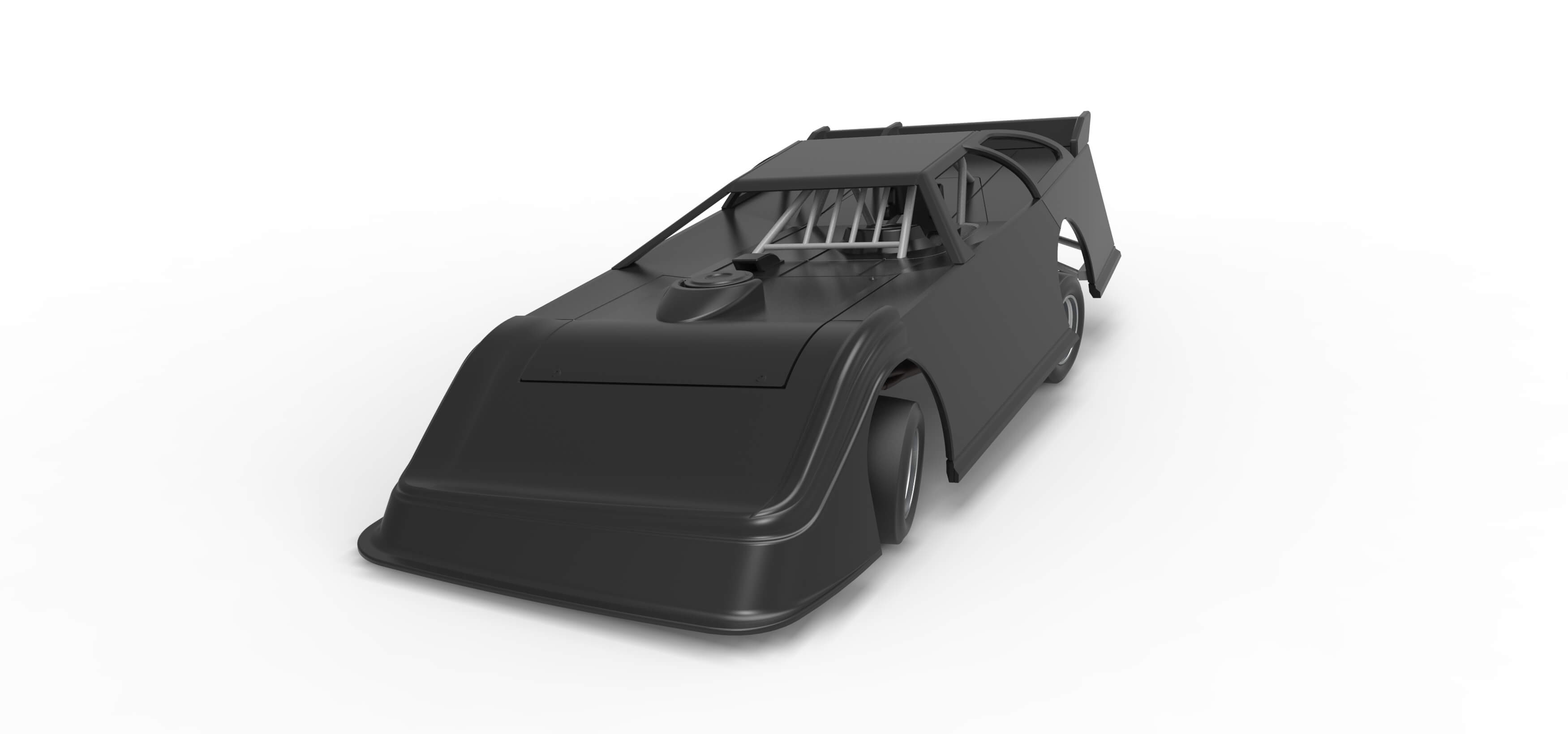 Super Dirt Late Model for Pavement While Turning Scale 1:25 by ...