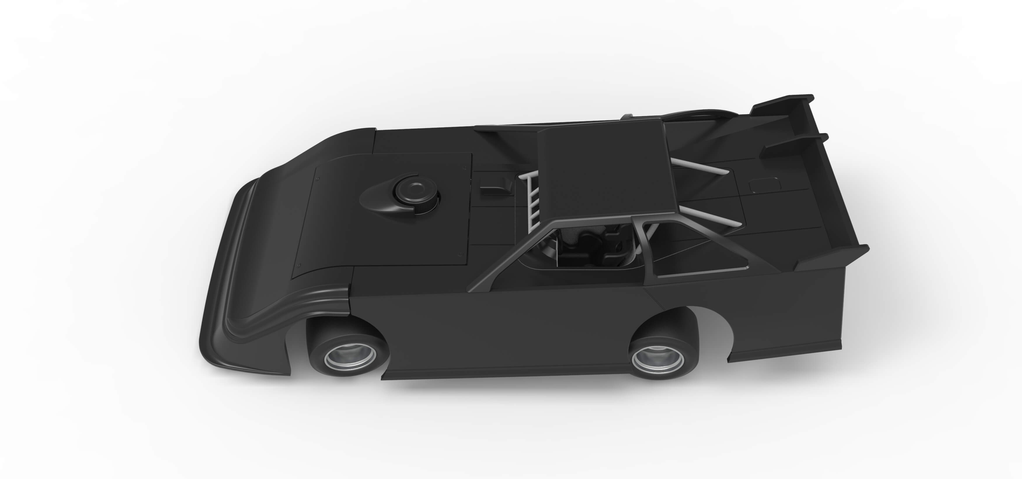 Super Dirt Late Model for Pavement While Turning Scale 1:25 by ...