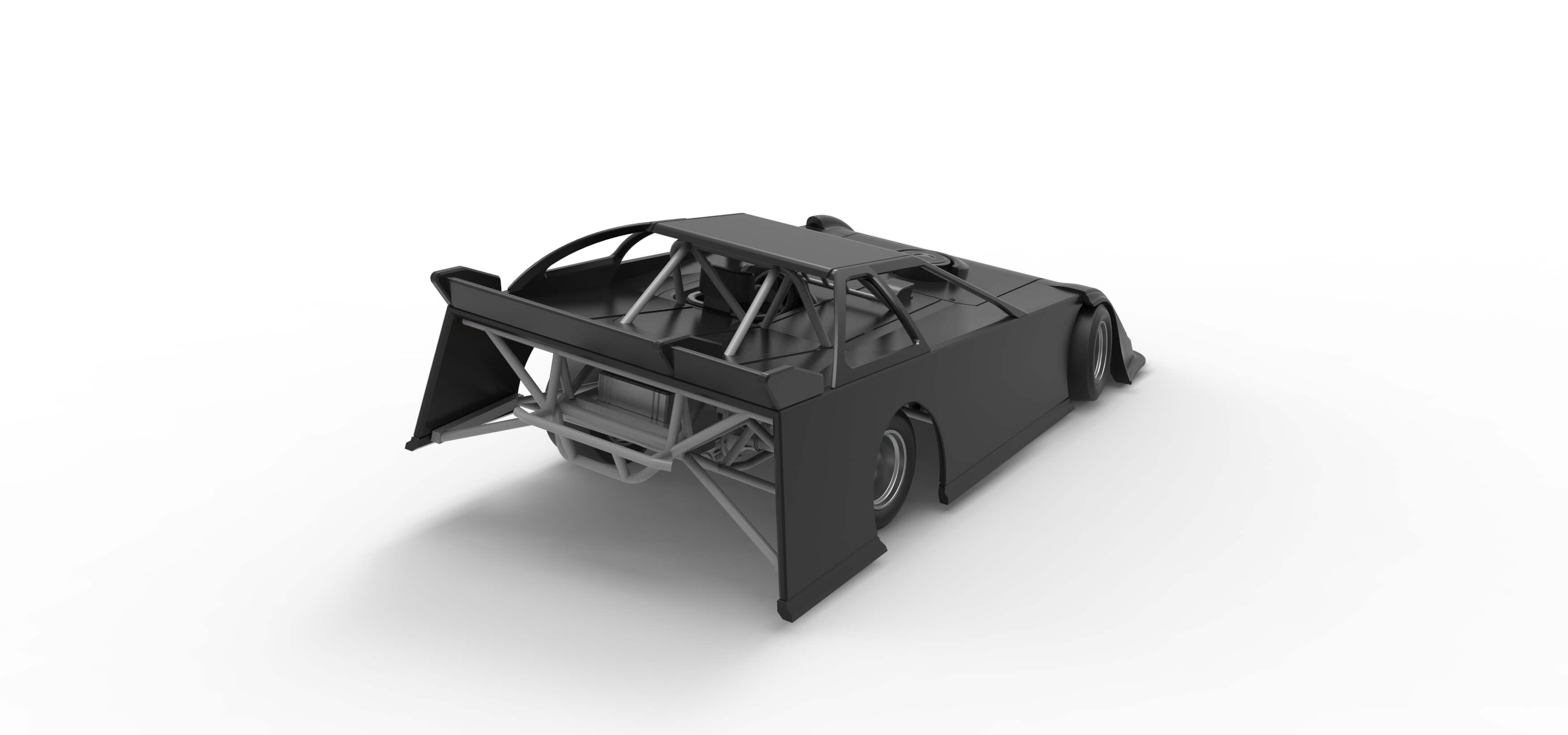 Super Dirt Late Model for Pavement While Turning Scale 1:25 by ...