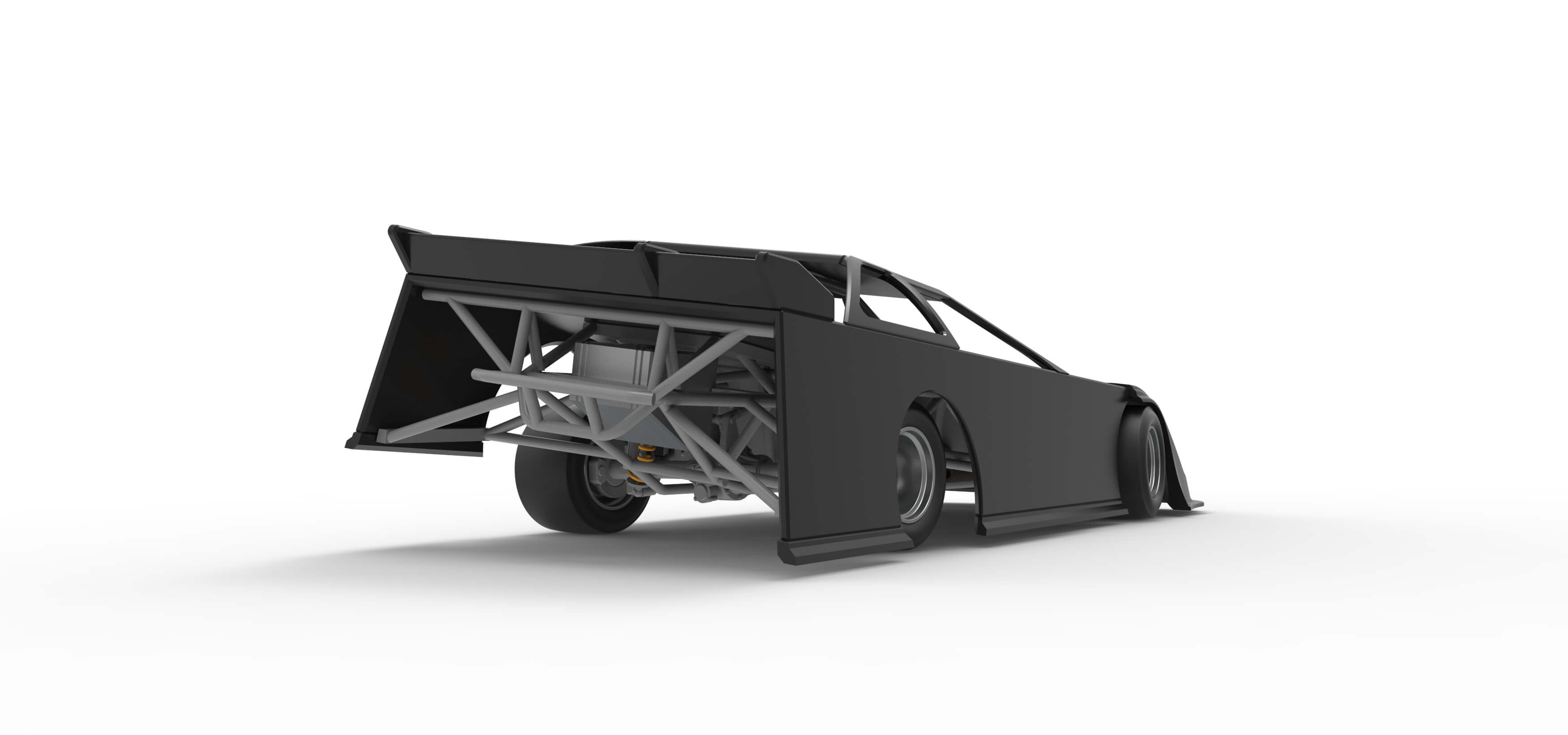Super Dirt Late Model for Pavement While Turning Scale 1:25 by ...