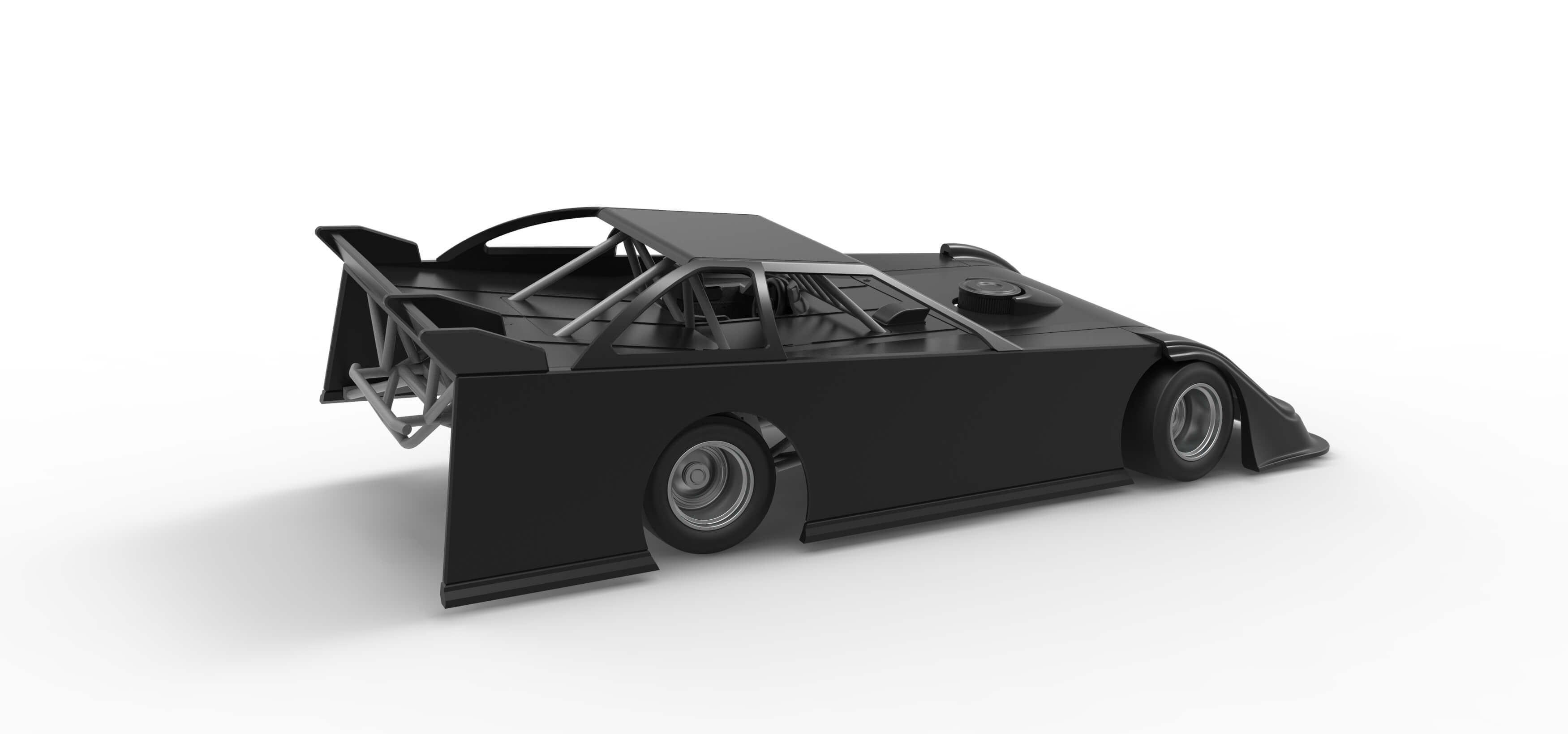 Super Dirt Late Model for Pavement While Turning Scale 1:25 by ...
