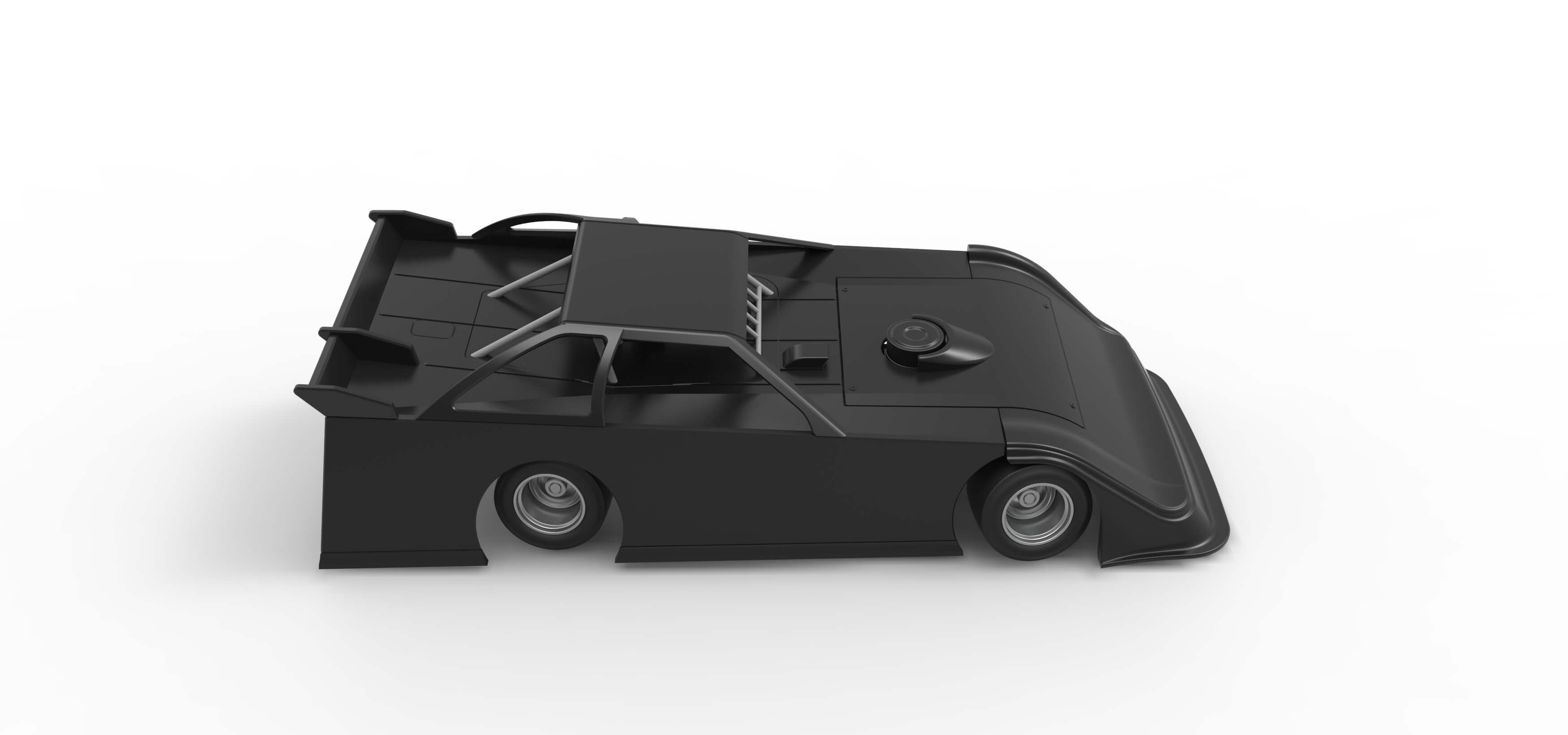 Super Dirt Late Model for Pavement While Turning Scale 1:25 by ...