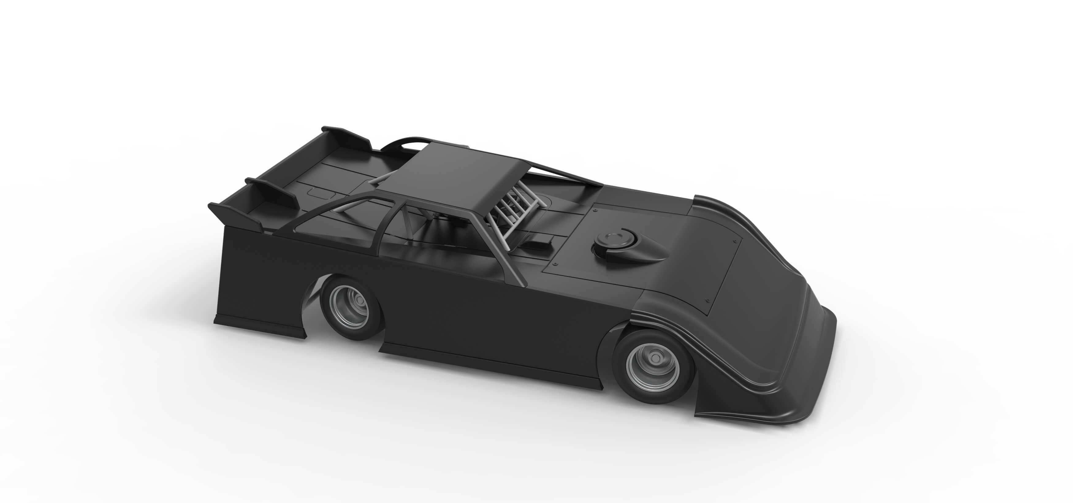 Super Dirt Late Model for Pavement While Turning Scale 1:25 by ...