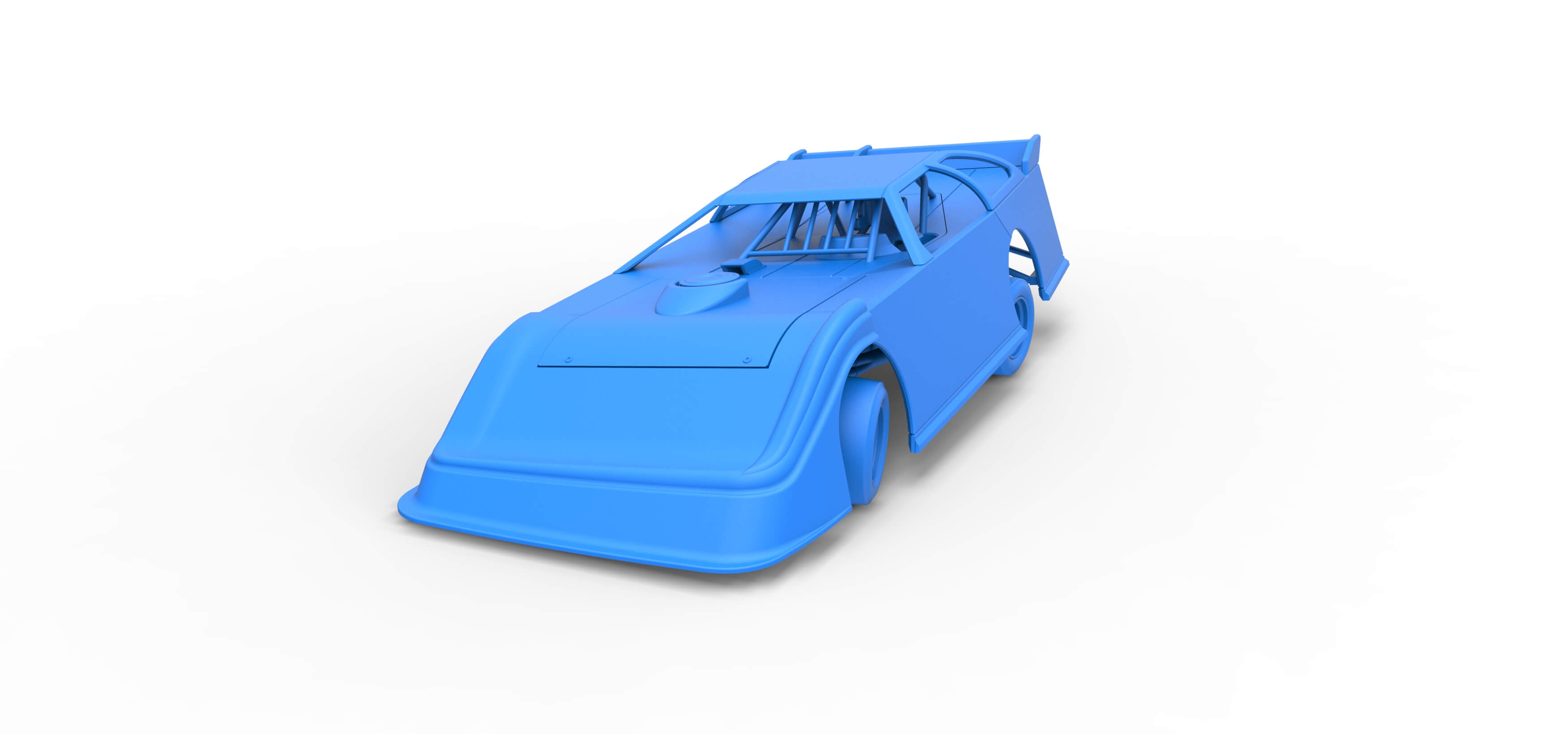 Super Dirt Late Model for Pavement While Turning Scale 1:25 by ...