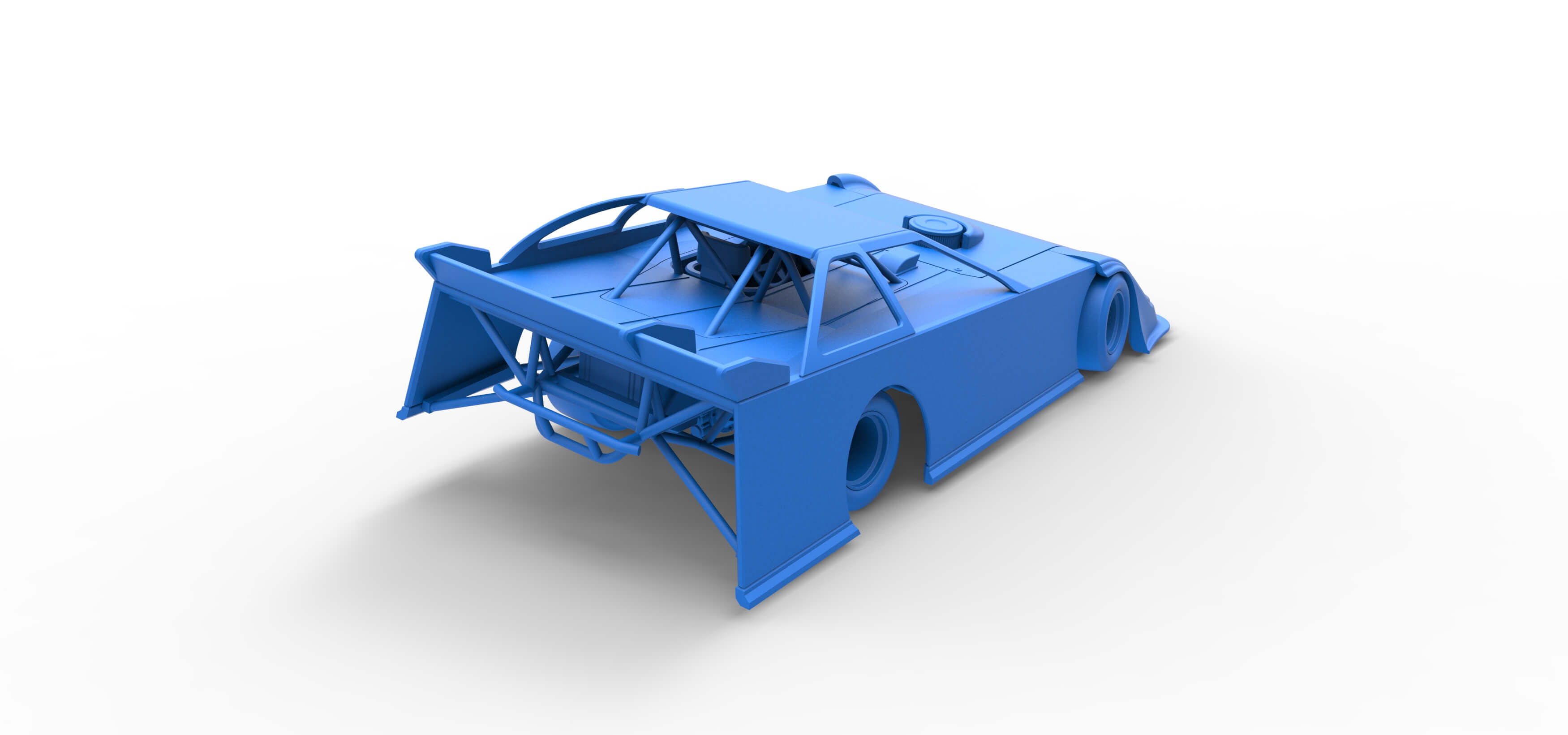Super Dirt Late Model for Pavement While Turning Scale 1:25 by ...