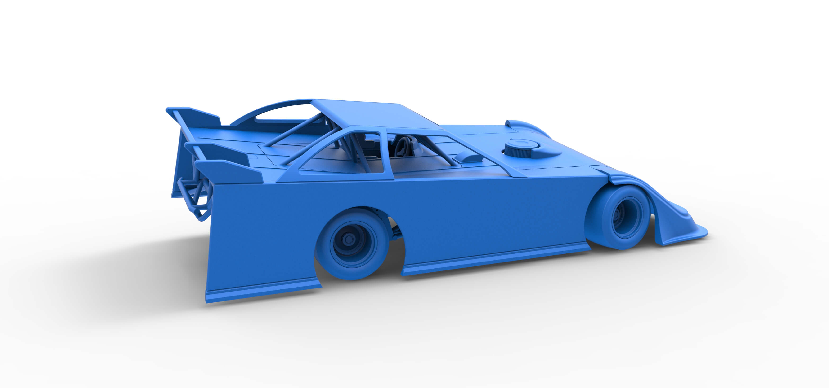 Super Dirt Late Model for Pavement While Turning Scale 1:25 by ...