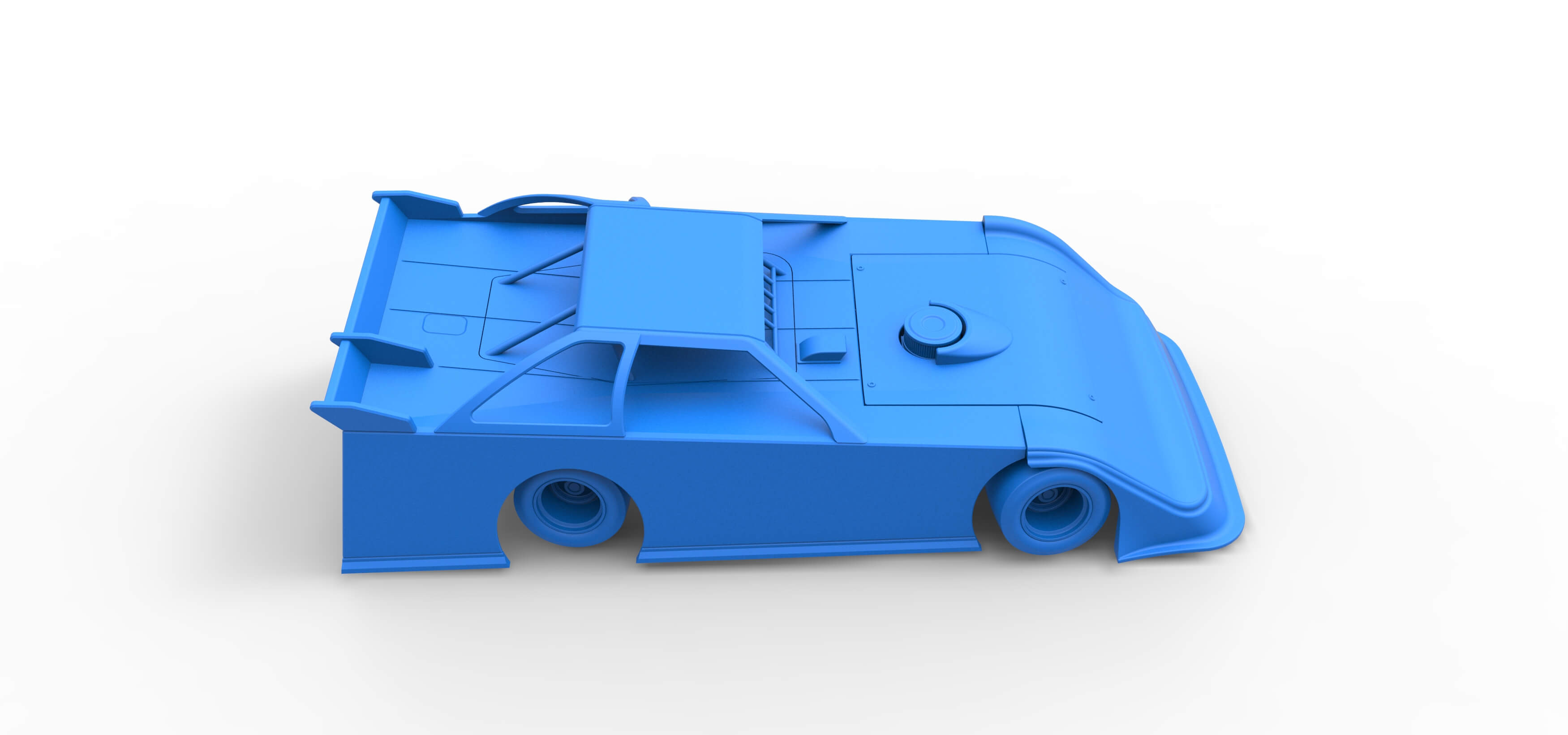 Super Dirt Late Model for Pavement While Turning Scale 1:25 by ...