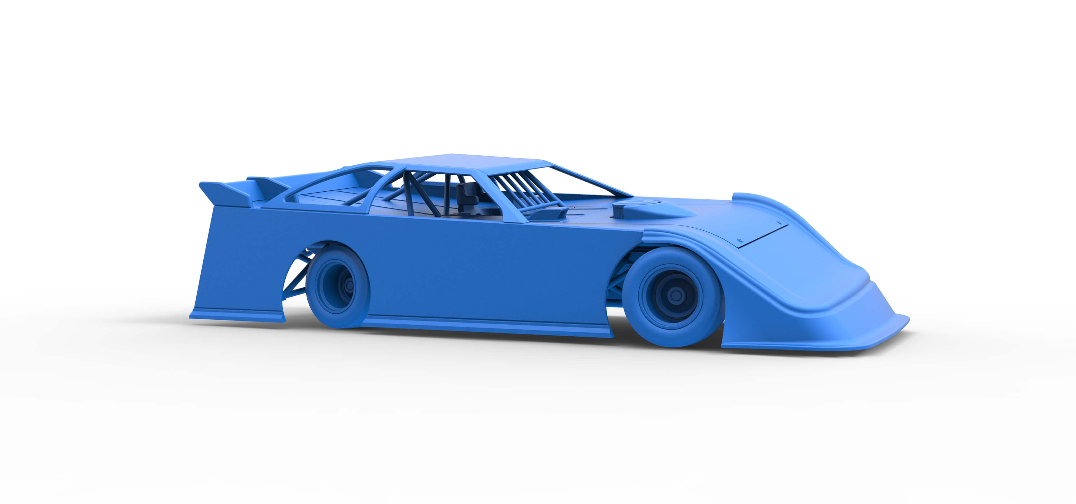 Super Dirt Late Model for Pavement While Turning Scale 1:25 by ...