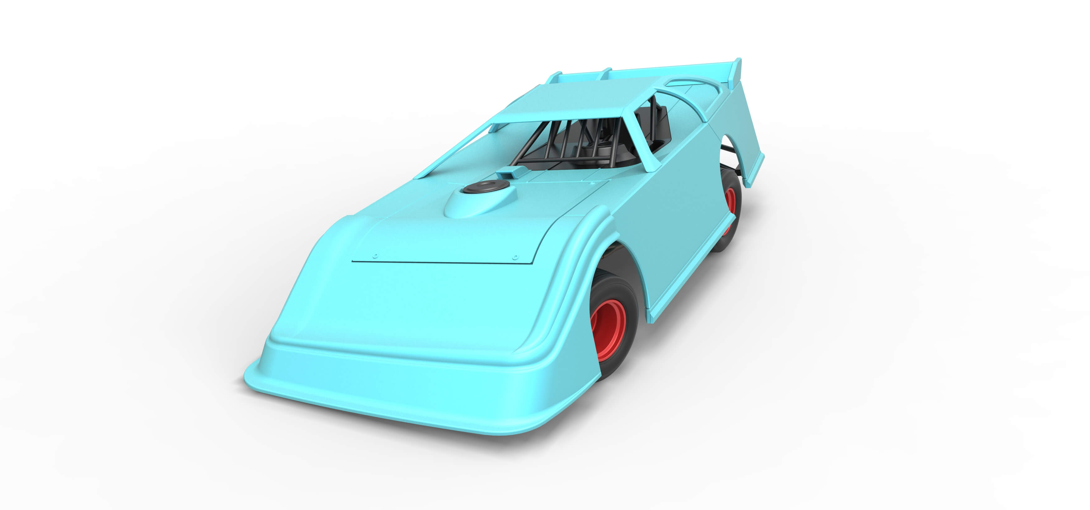 Super Dirt Late Model While Turning 1:25 by TechItemsRock