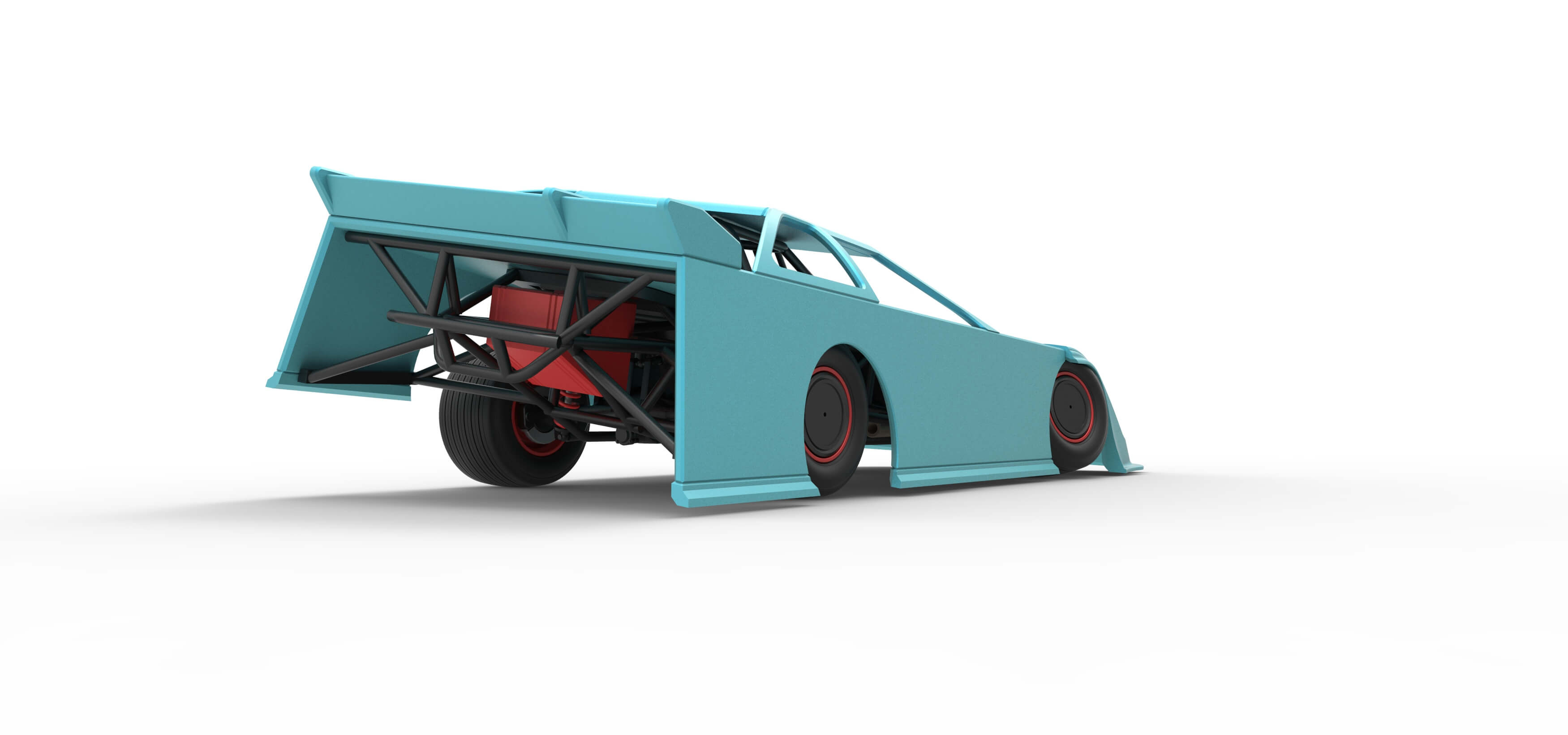 Super Dirt Late Model While Turning 1:25 by TechItemsRock