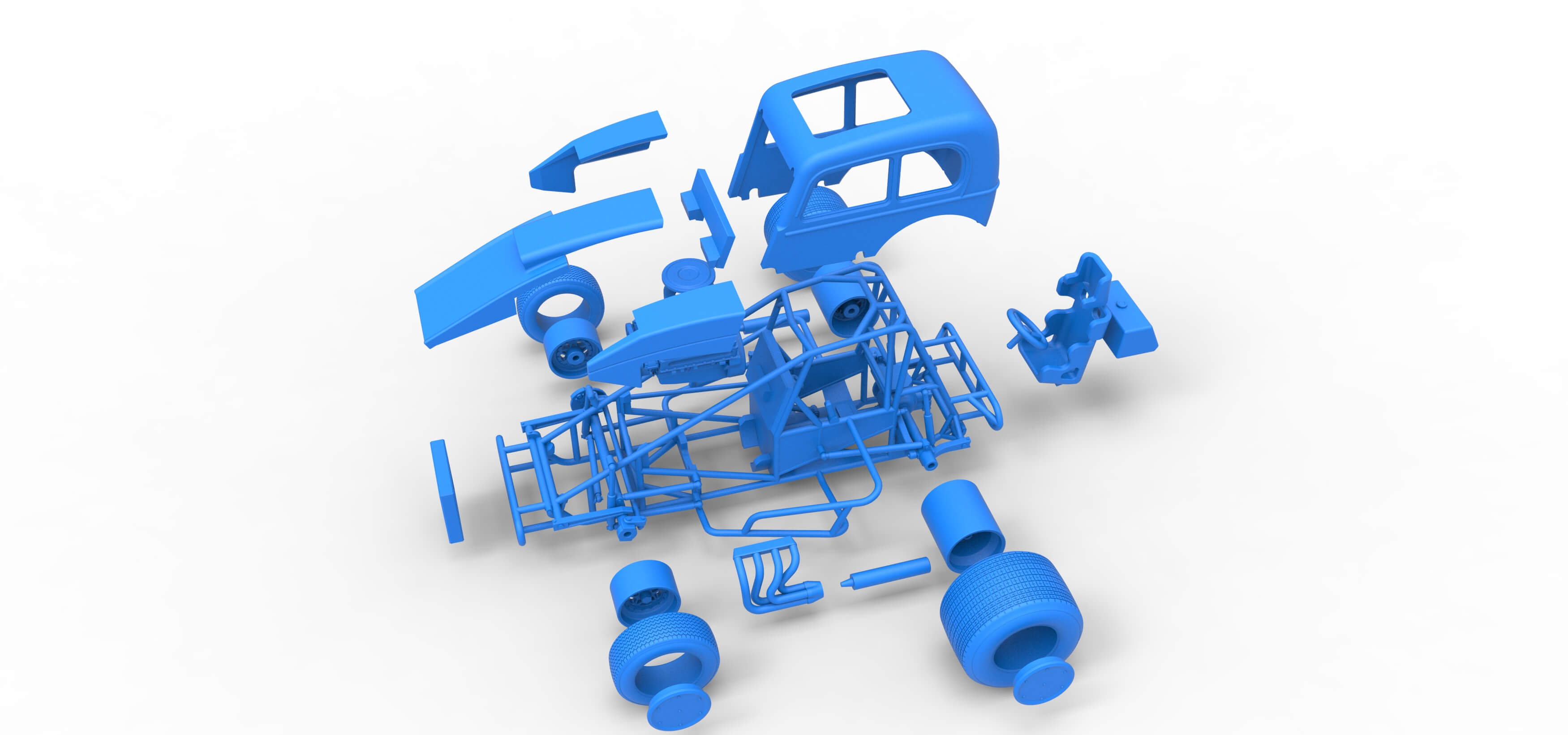 Super Rod Scale 1:25 - 3D Model by TechItemsRock