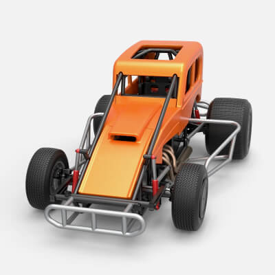 Super Rod Scale 1:25 - 3D Model by TechItemsRock