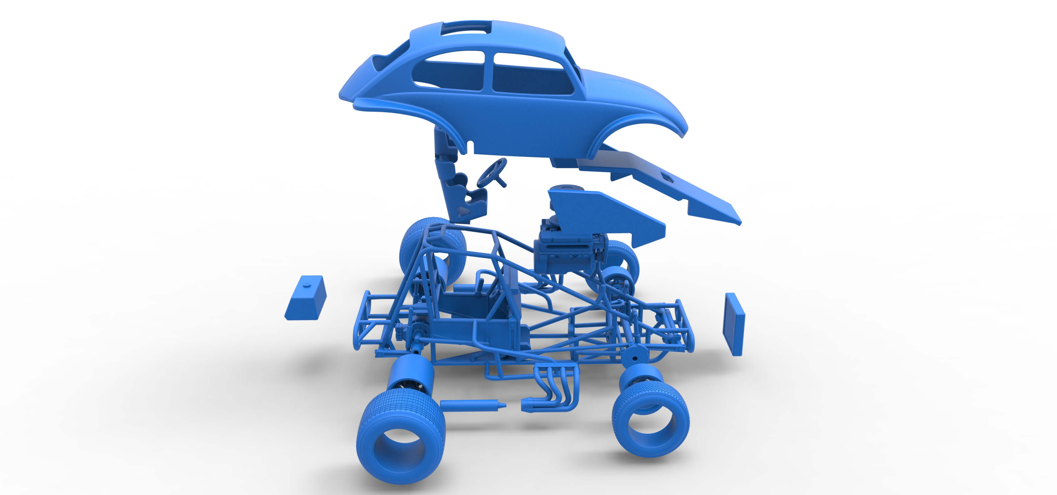 Super Rod Version 3 Scale 1:25 - 3D Model by TechItemsRock