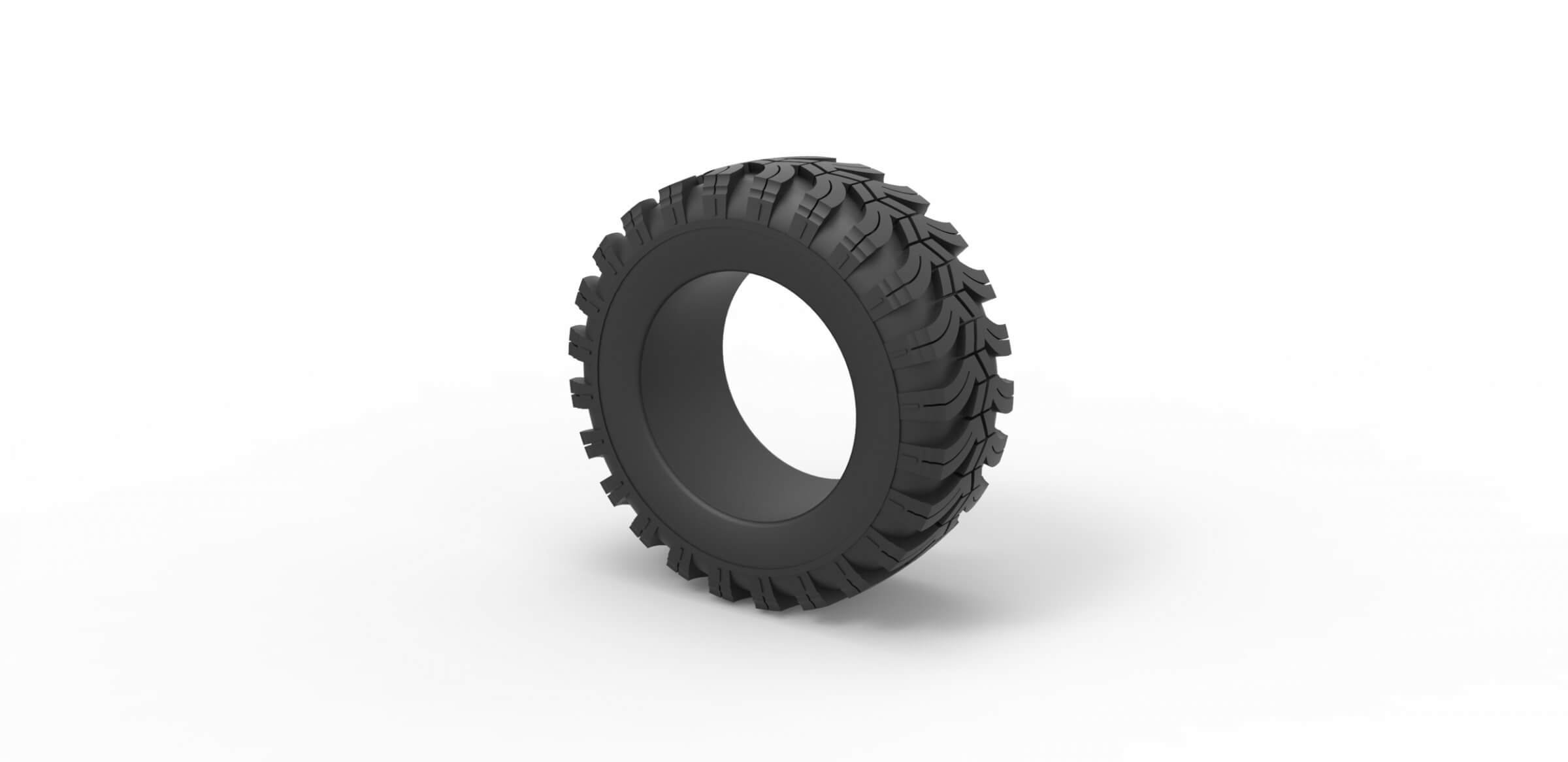 Swamper Tire 1:25 - 3D Model by TechItemsRock