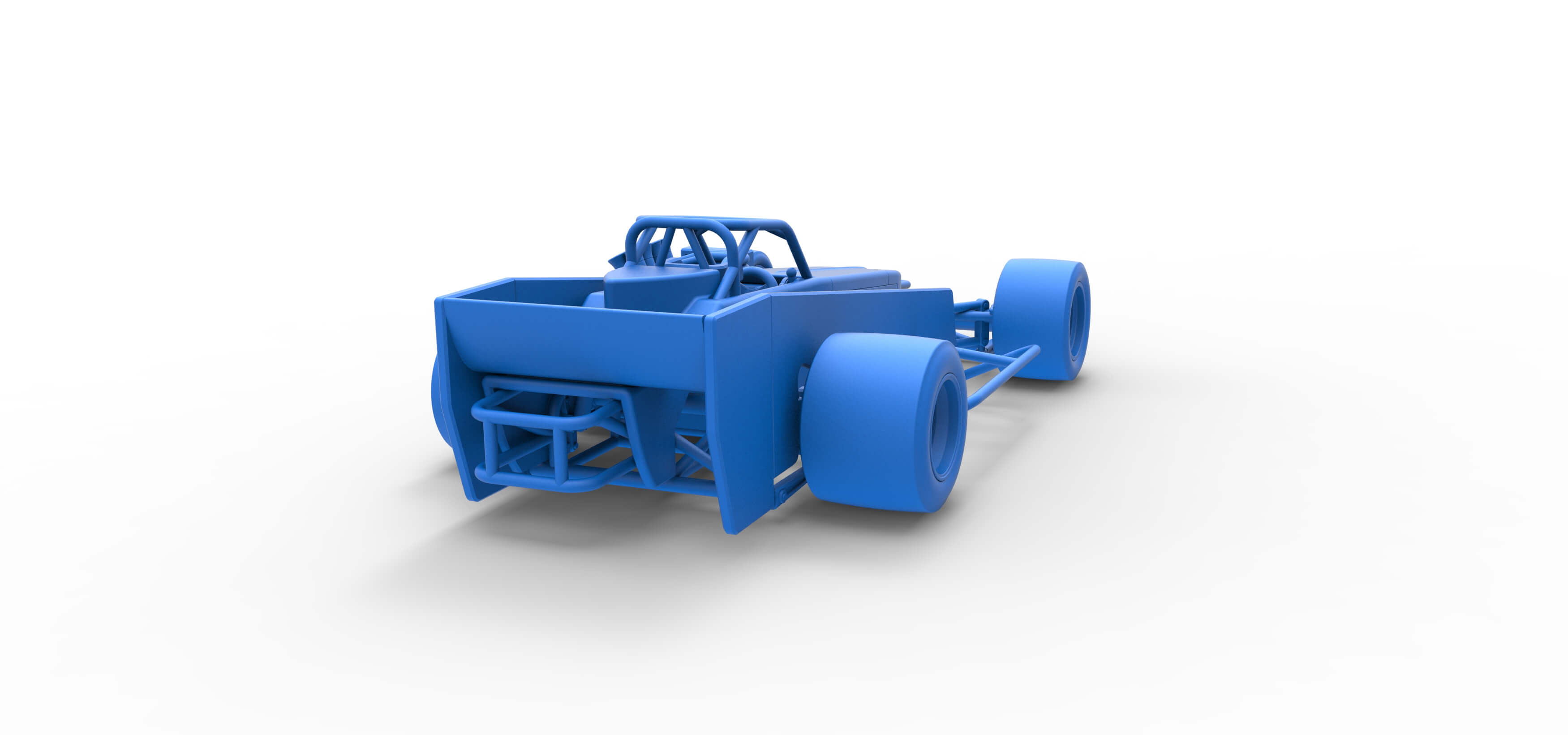 Supermodified Race Car 1:25 - 3D Model by TechItemsRock