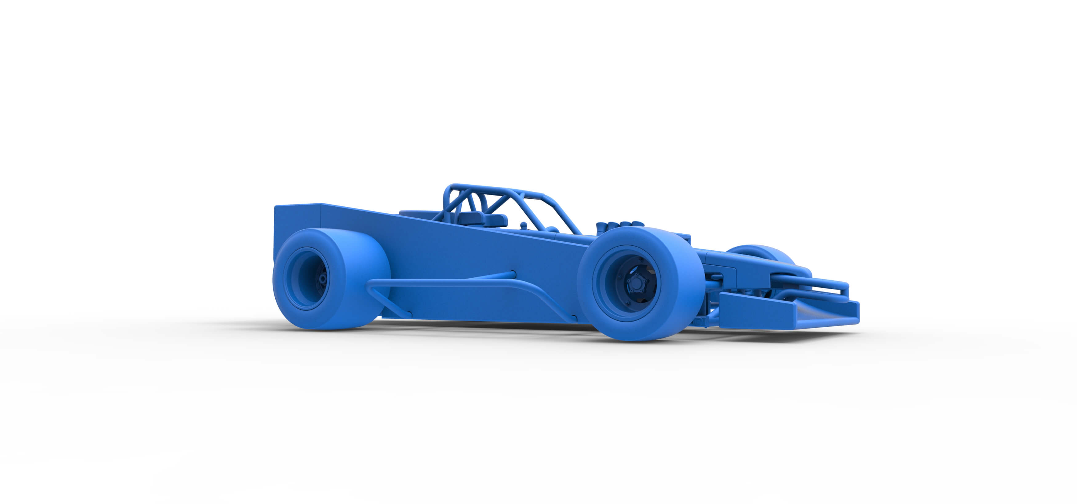 Supermodified Race Car 1:25 - 3D Model by TechItemsRock