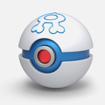 Team Aqua Ball - 3D Model by TechItemsRock