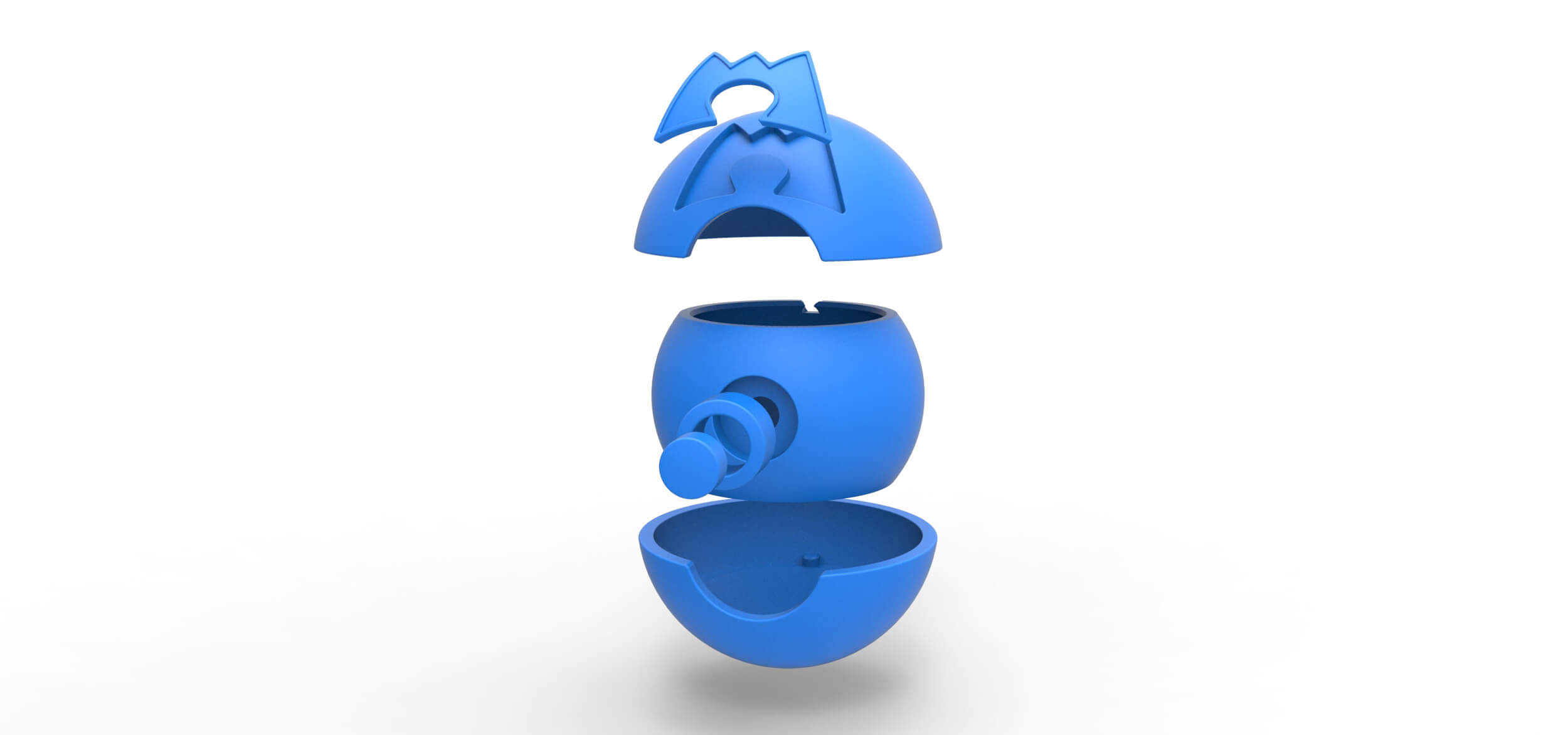 Team Magma Ball - 3D Model by TechItemsRock