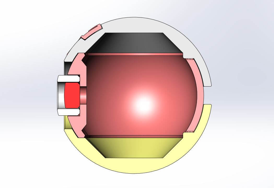 Team Magma Ball - 3D Model by TechItemsRock