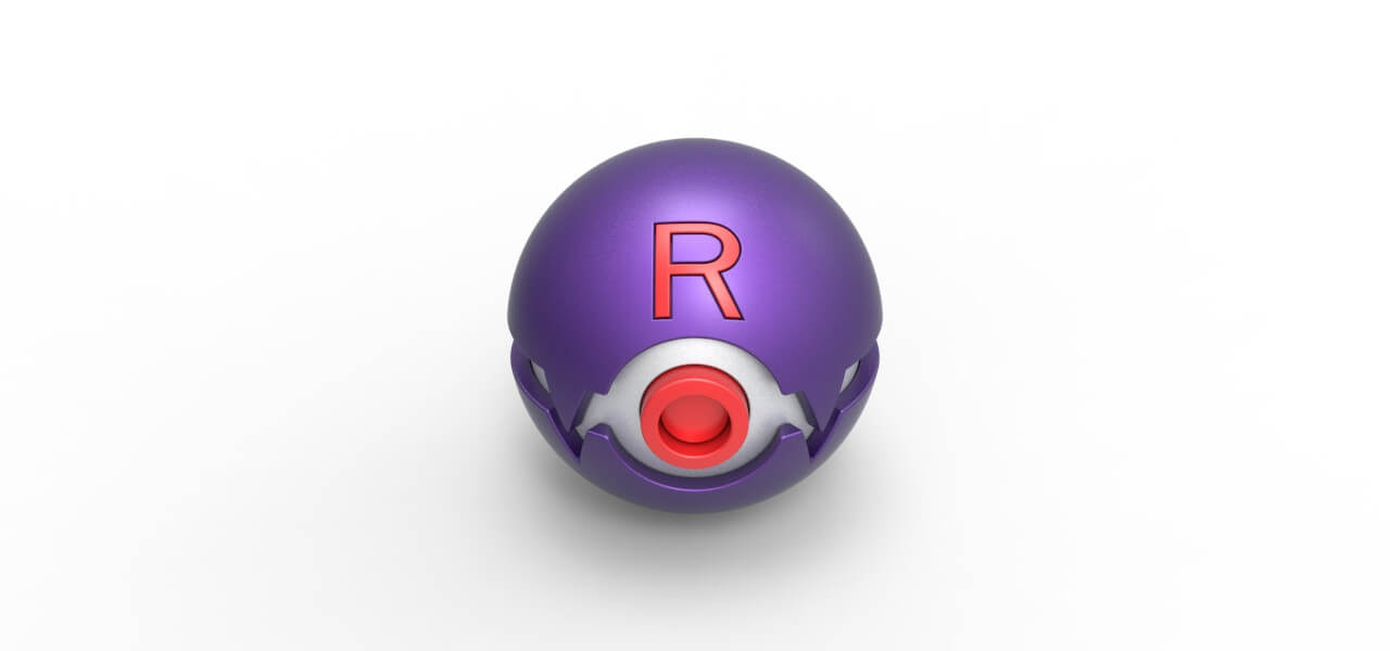 Team Rocket Ball Journeys - 3D Model by TechItemsRock