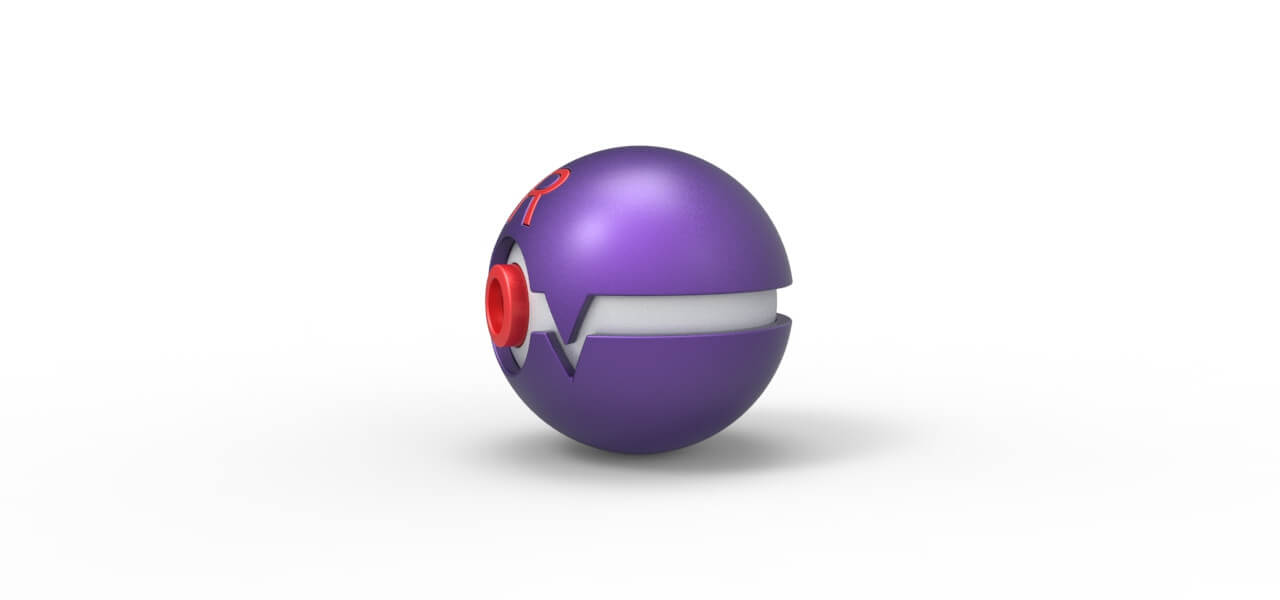 Team Rocket Ball Journeys - 3D Model by TechItemsRock