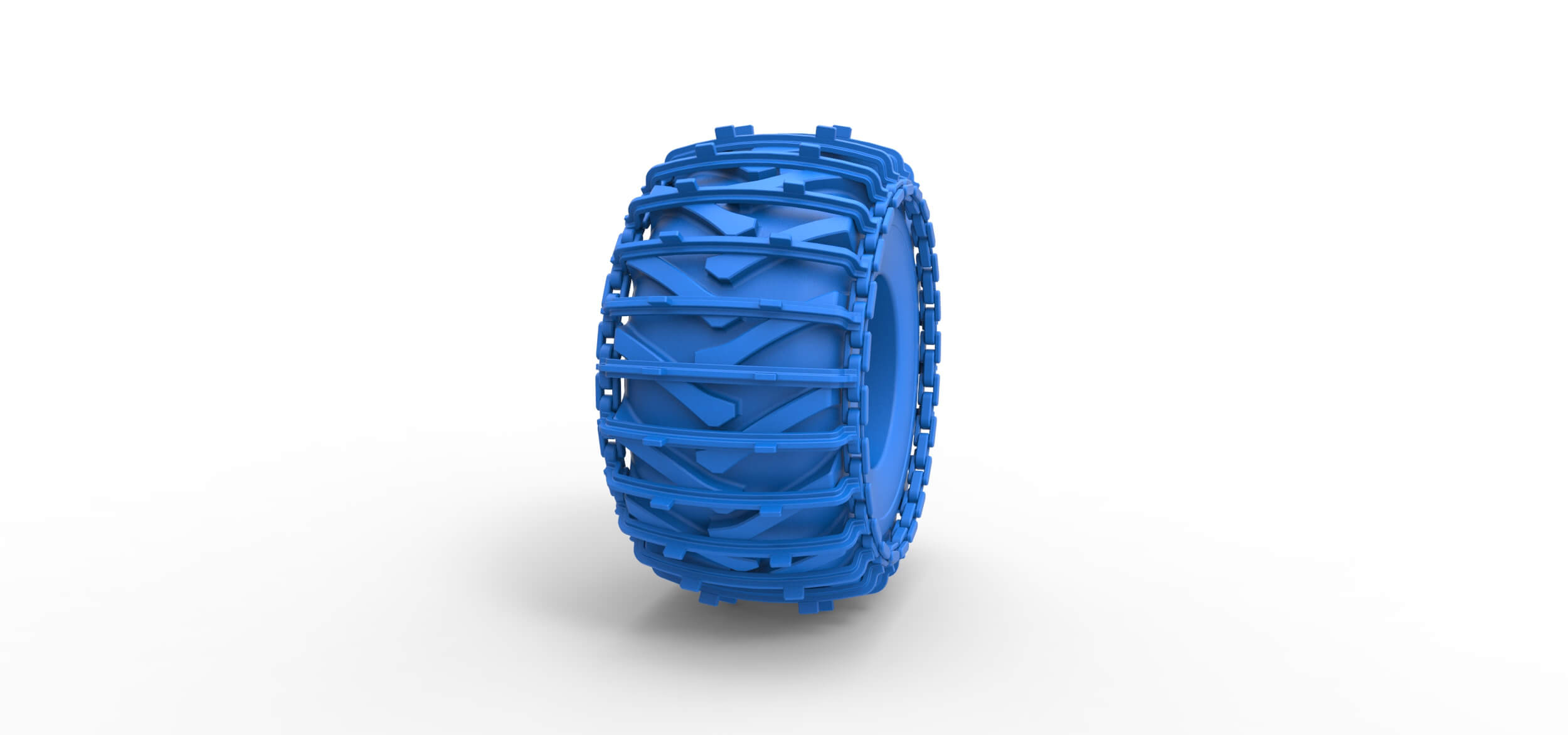 Tire of Timberjack With Single Wheel Track Scale 1:25 - 3D Model by ...