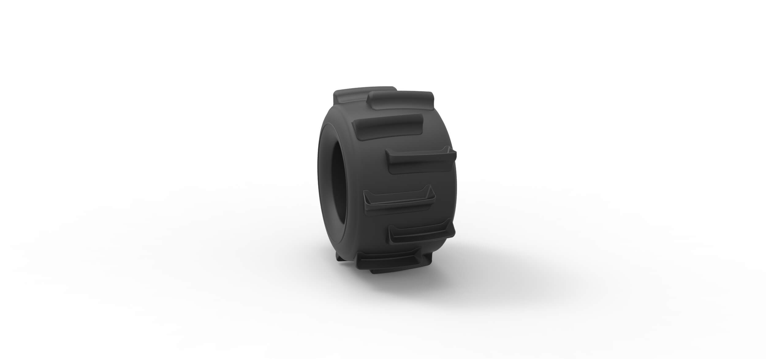 Tire Version 2 of Formula Off Road 1:25 - 3D Model by TechItemsRock