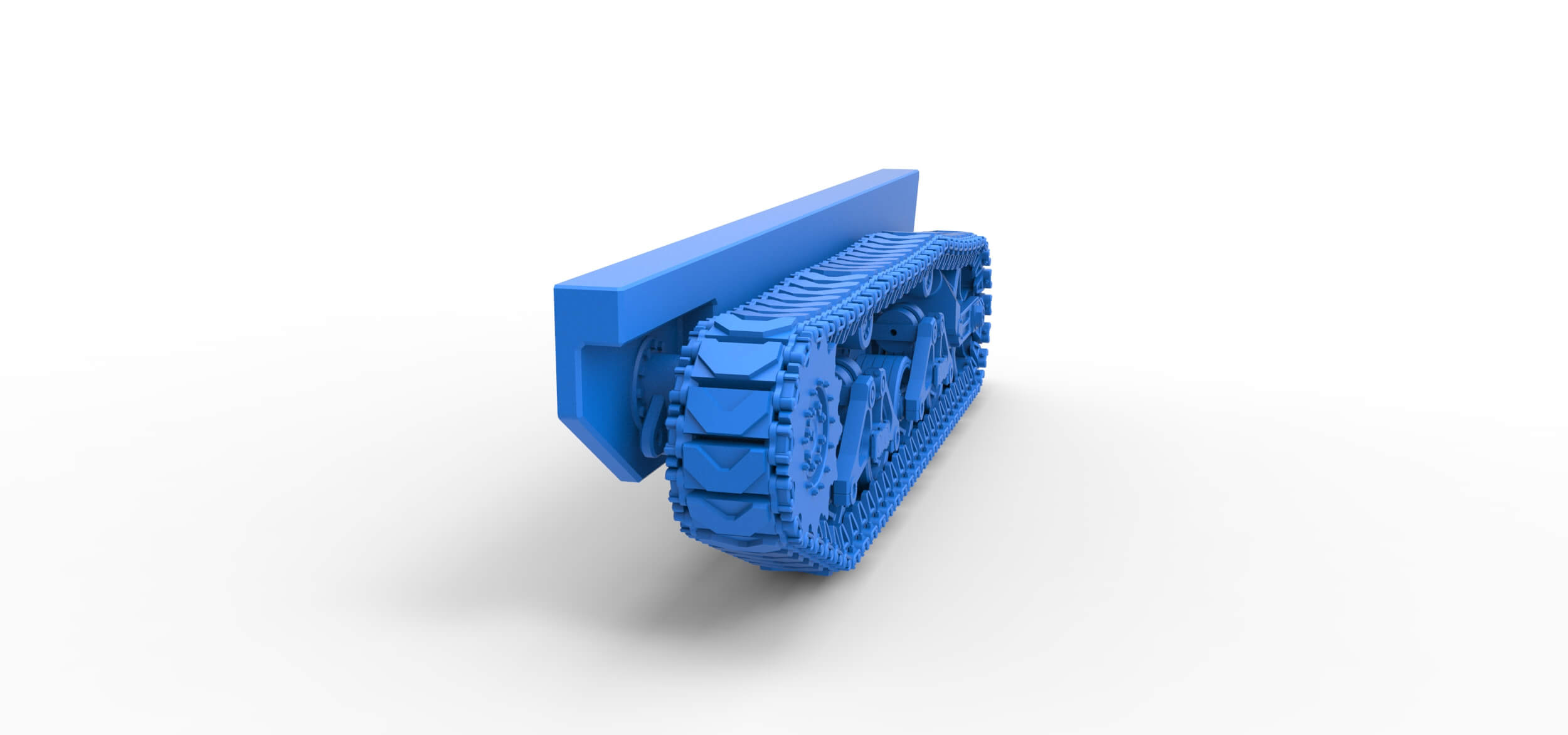 Track for Vintage Monster Tank 1:25 - 3D Model by TechItemsRock