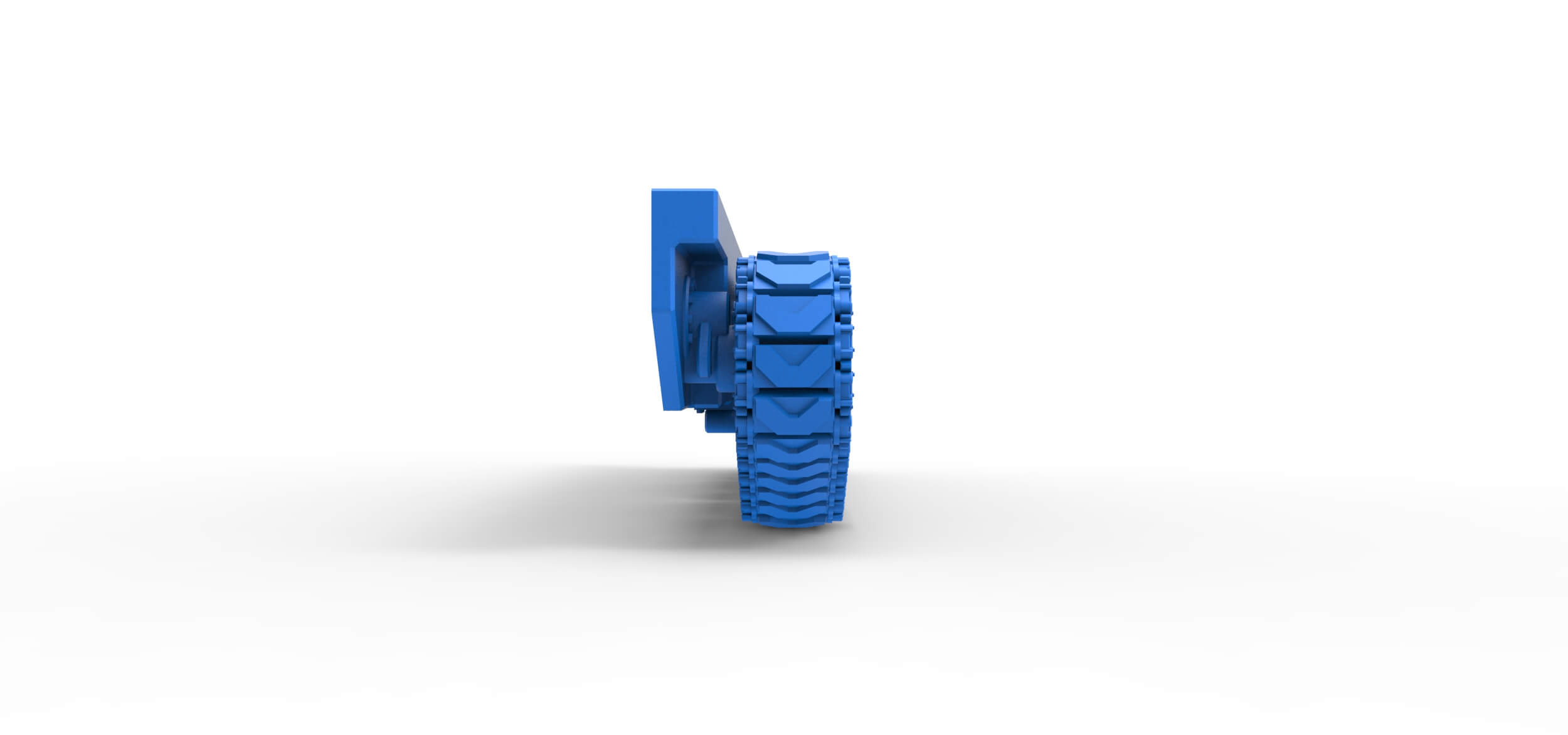 Track for Vintage Monster Tank 1:25 - 3D Model by TechItemsRock