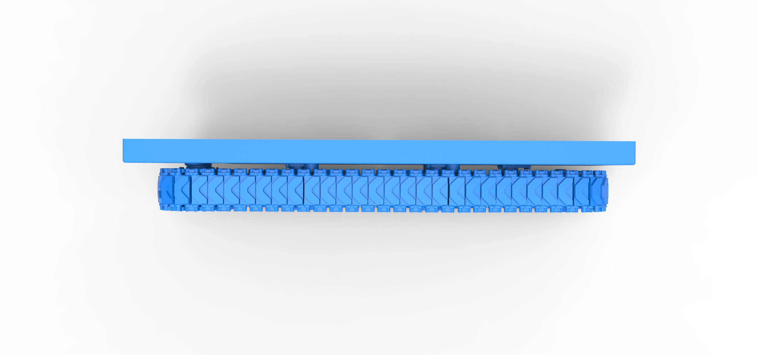 Track for Vintage Monster Tank 1:25 - 3D Model by TechItemsRock