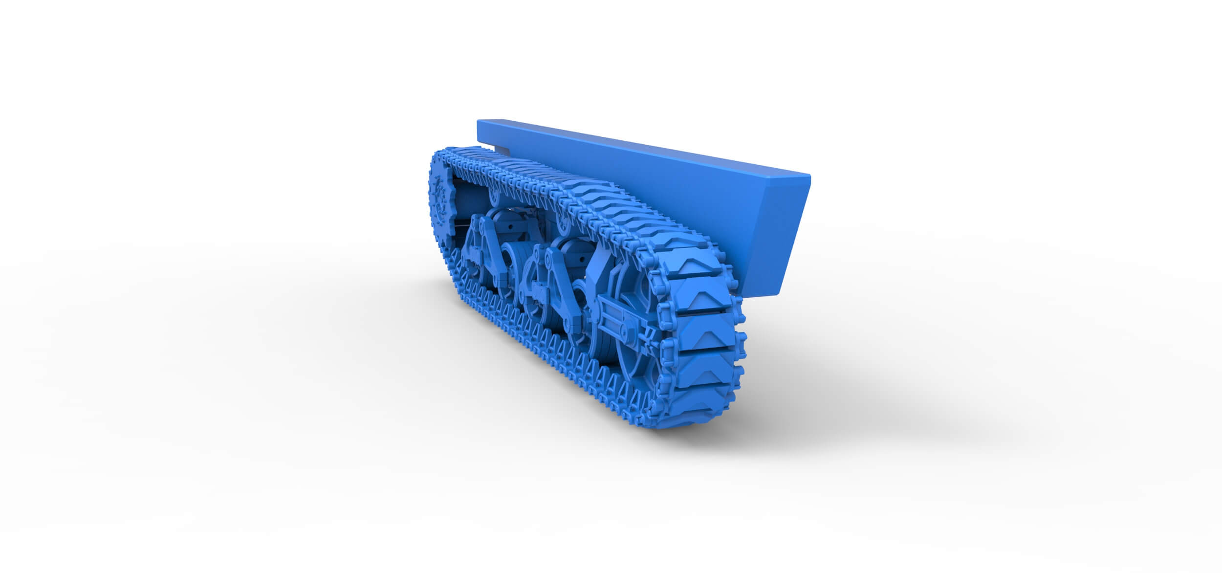 Track for Vintage Monster Tank 1:25 - 3D Model by TechItemsRock