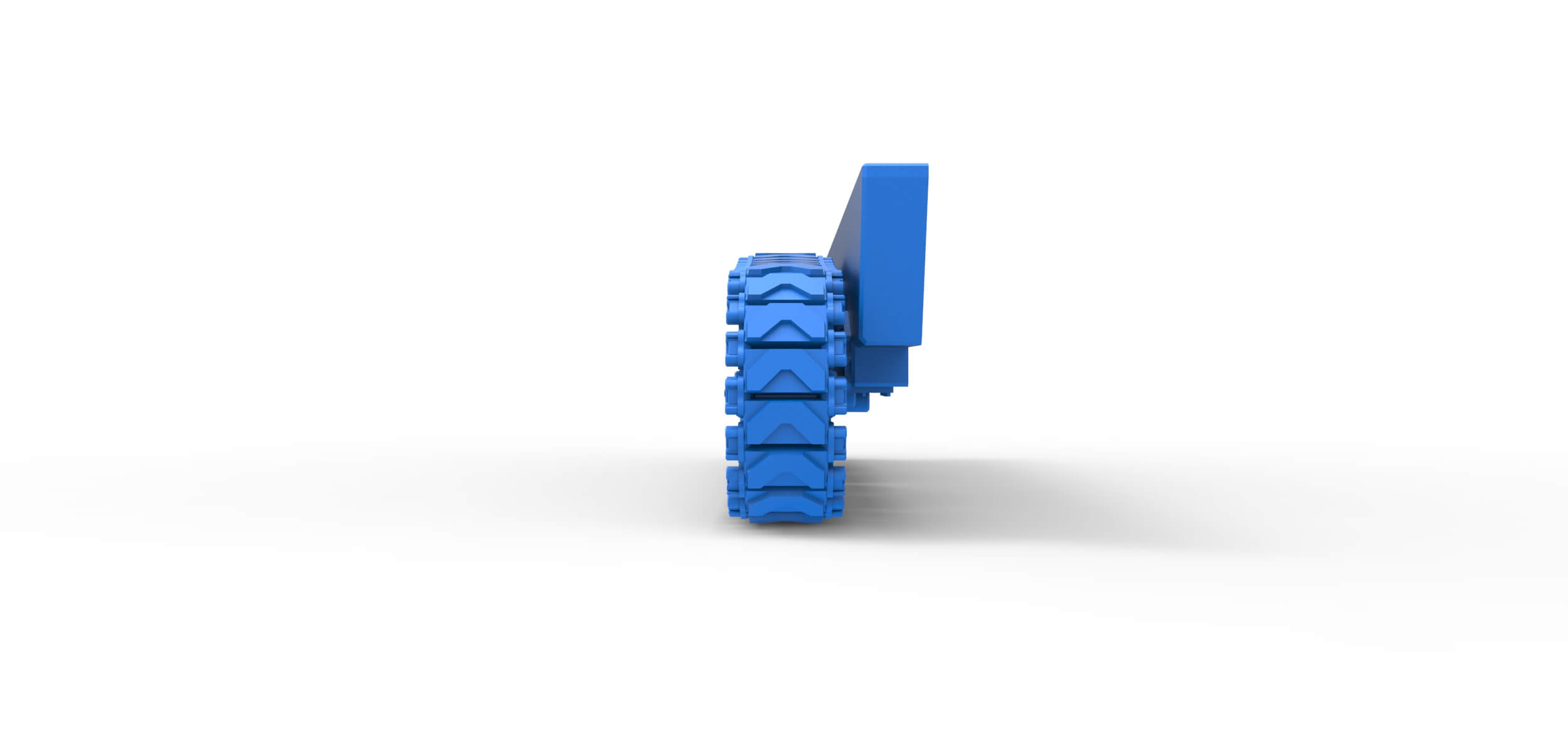 Track for Vintage Monster Tank 1:25 - 3D Model by TechItemsRock