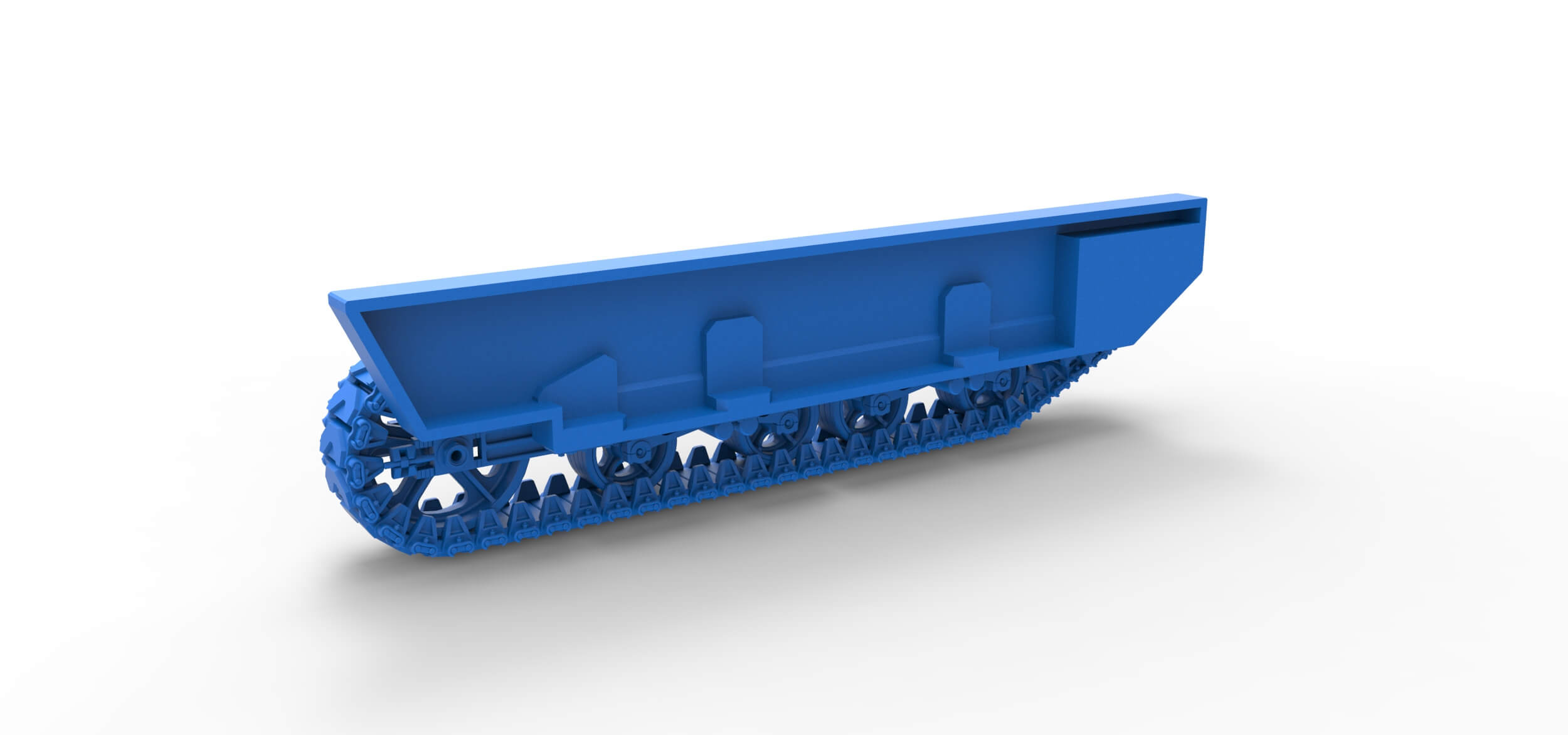 Track for Vintage Monster Tank 1:25 - 3D Model by TechItemsRock