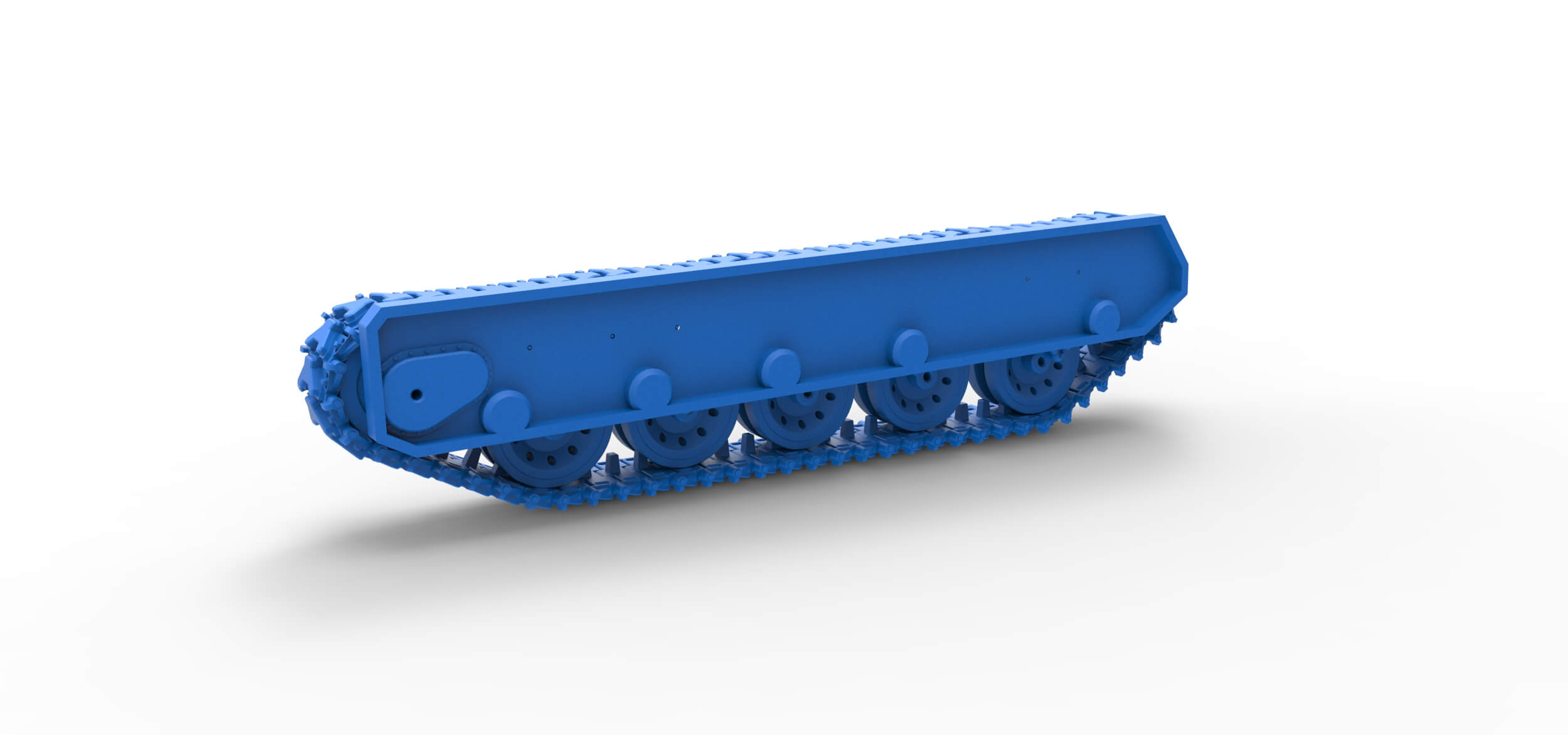 Track for Vintage Monster Tank Version 2 Scale 1:25 - 3D Model by ...