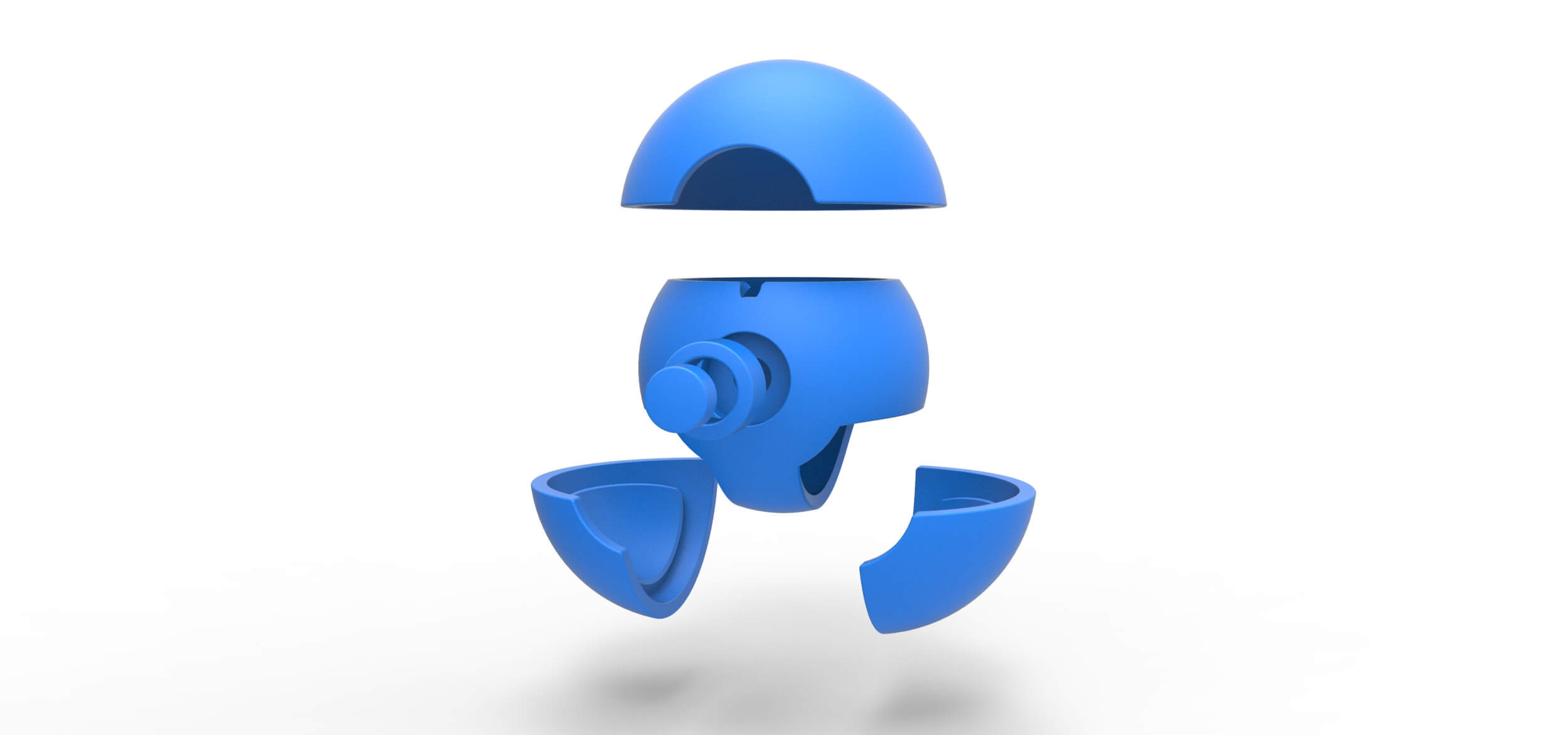 Typing Ball Concept - 3D Model by TechItemsRock