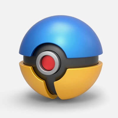 Typing Ball Concept - 3D Model by TechItemsRock