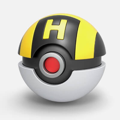 Ultra Ball Version 2 - 3D Model by TechItemsRock