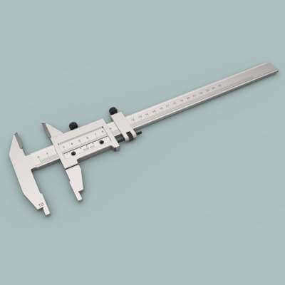 Vernier Caliper - 3D Model by TechItemsRock