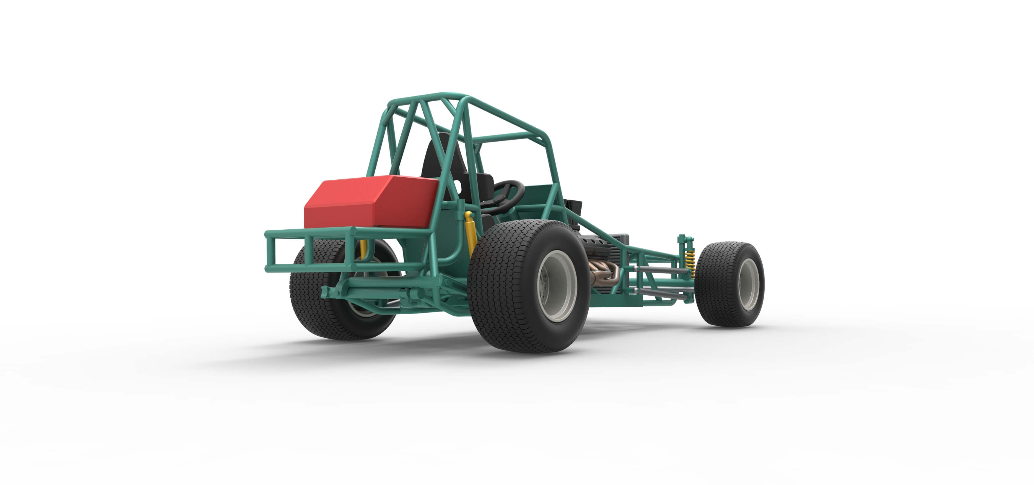 Vintage Northeast Dirt Modified Stock Car Base 1:25 - 3D Model by ...