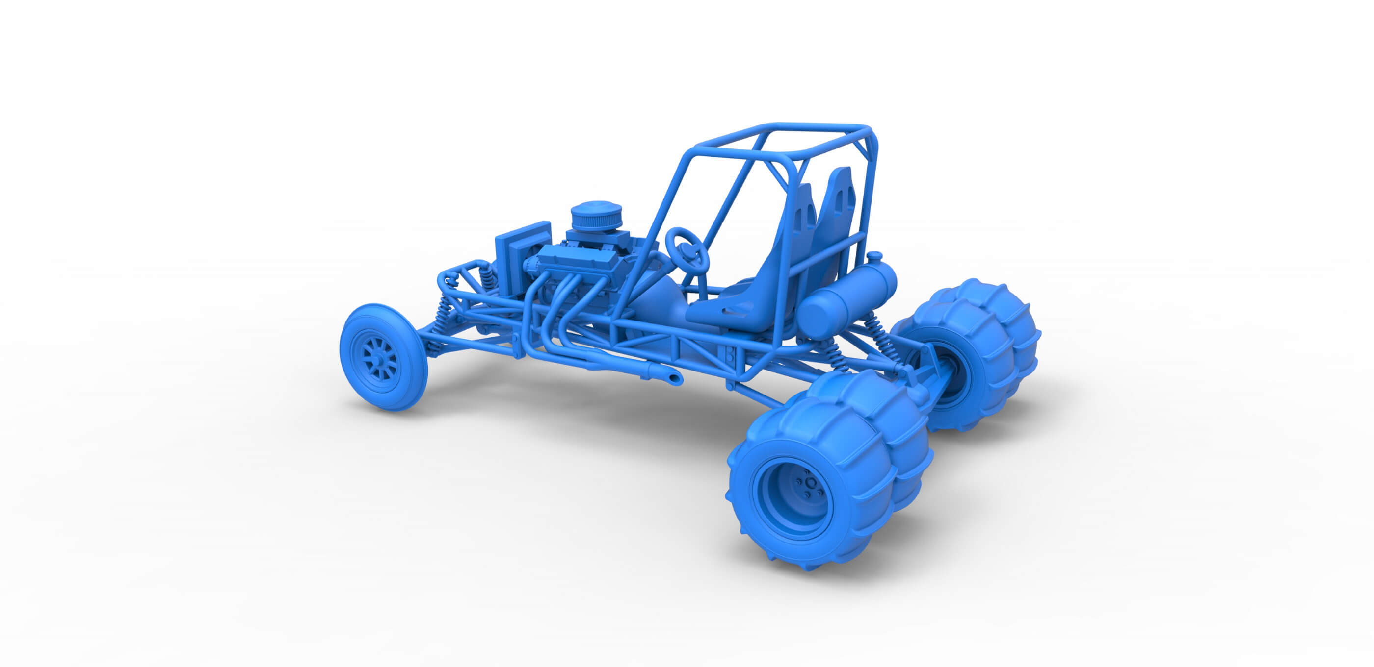Water Pumper Sand Buggy 1:25 - 3D Model by TechItemsRock